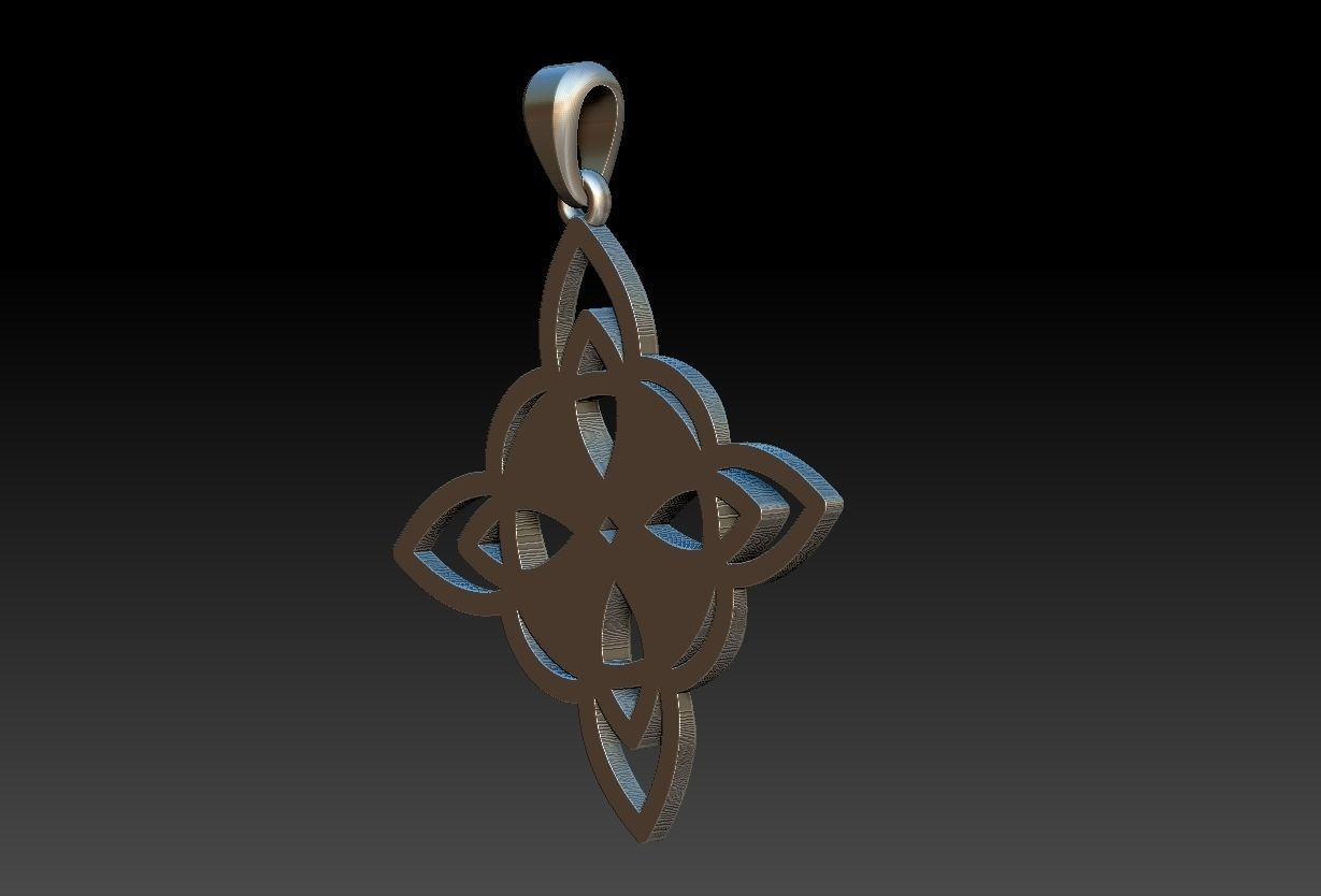 Celtic Knot 3D model 3D printable | CGTrader