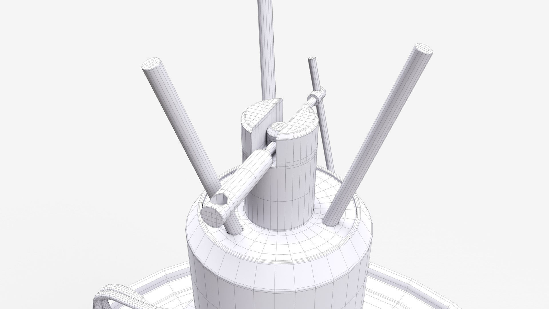 Bouncing Betty M16 Landmine 3D model | CGTrader
