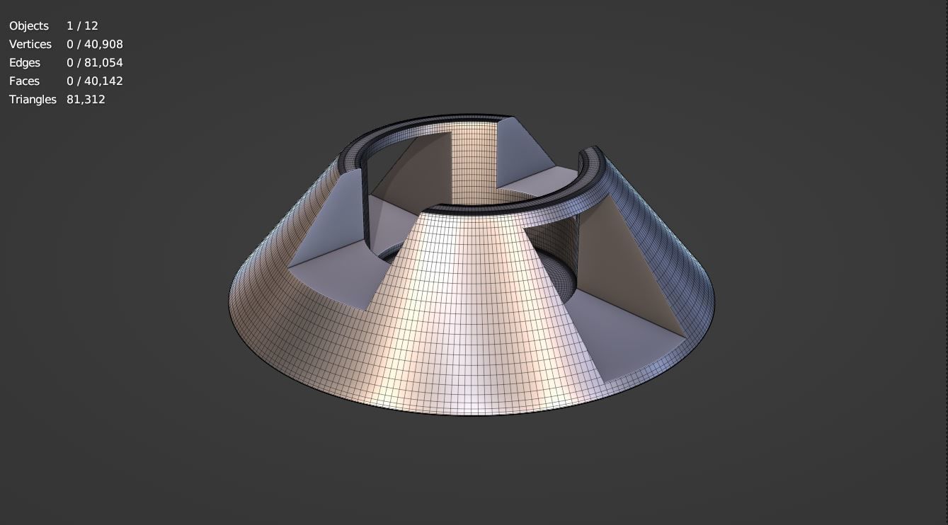 Tapered Deep Groove 3D model | CGTrader