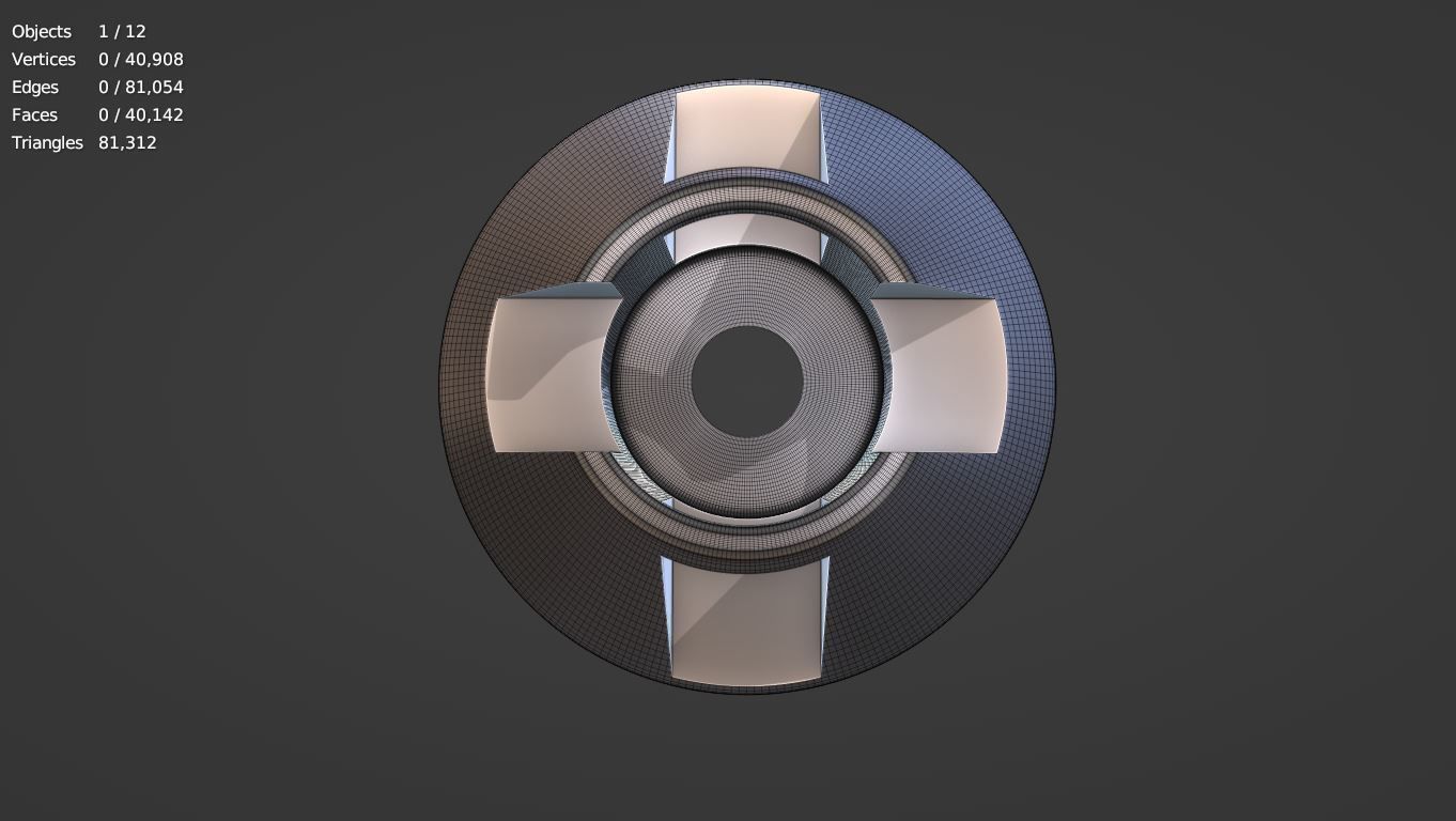 Tapered Deep Groove 3D model | CGTrader