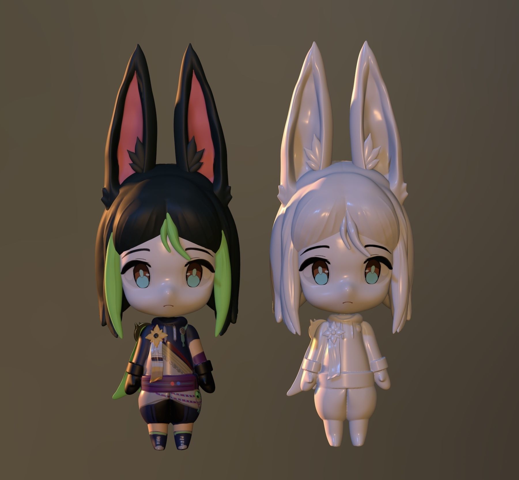 Chibi Tighnari - Genshin impact 3D model 3D printable | CGTrader