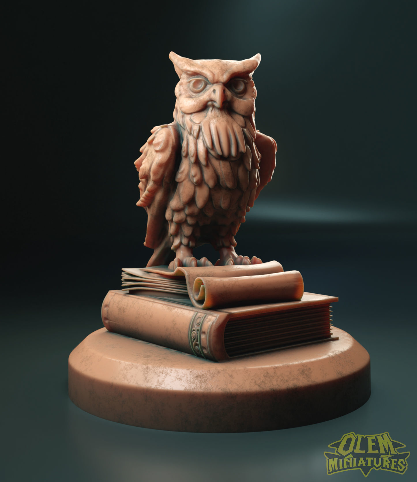 Owl dungeon guard 3D model 3D printable | CGTrader
