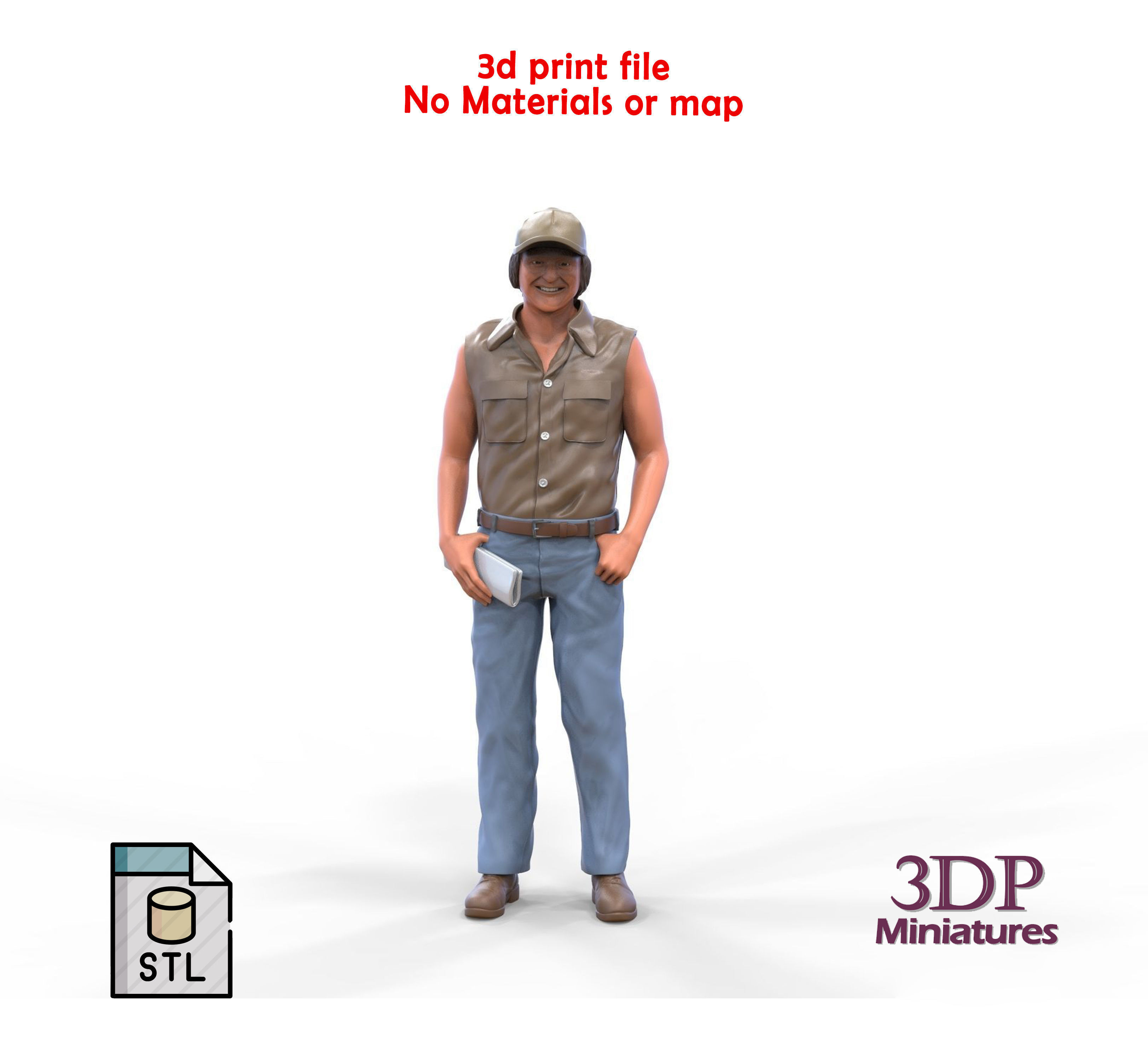 N7 Cooter the dukes of Hazzard 3D model 3D printable | CGTrader