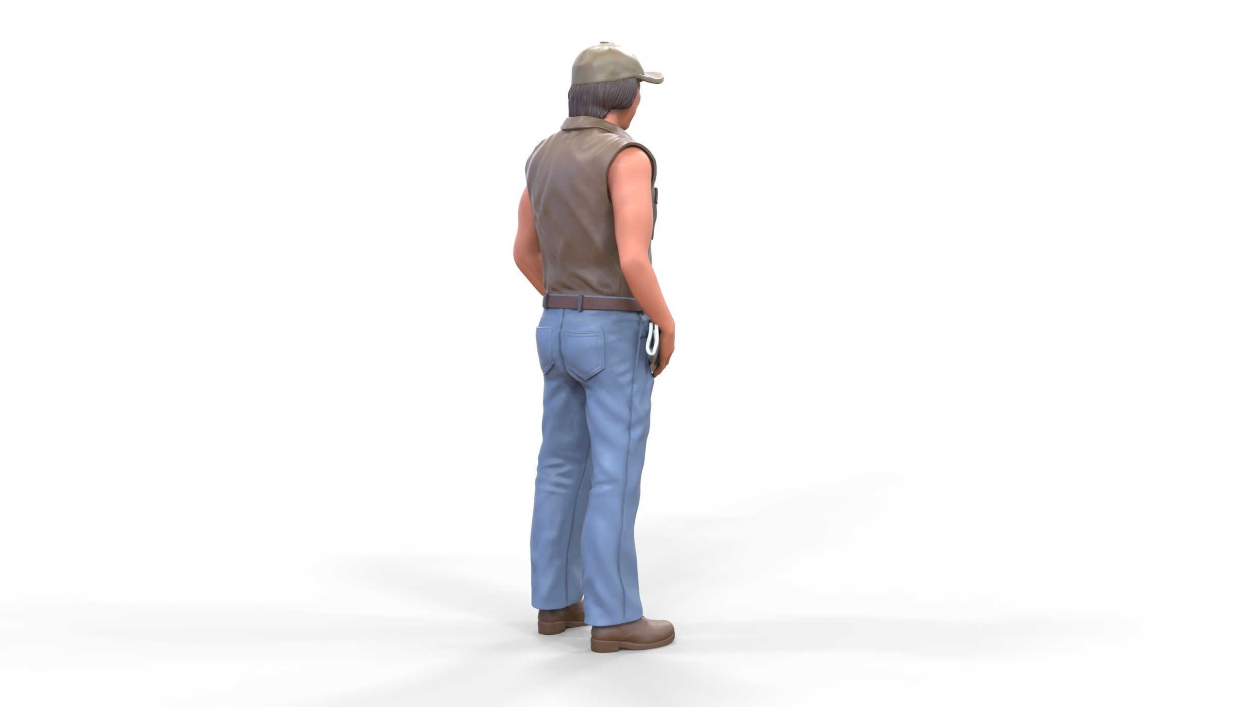 N7 Cooter the dukes of Hazzard 3D model 3D printable | CGTrader