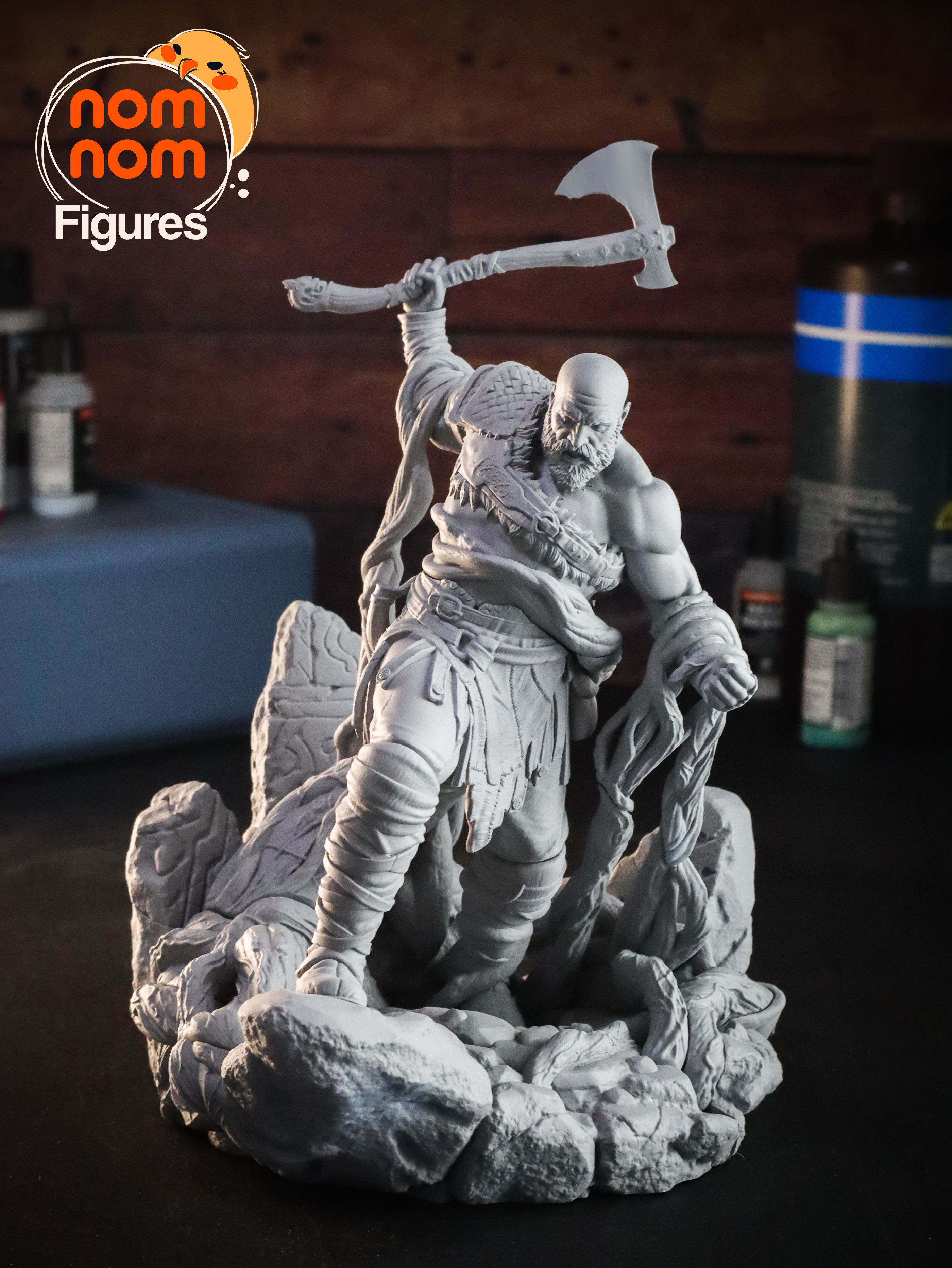 Kratos - God of War 3D model 3D printable | CGTrader