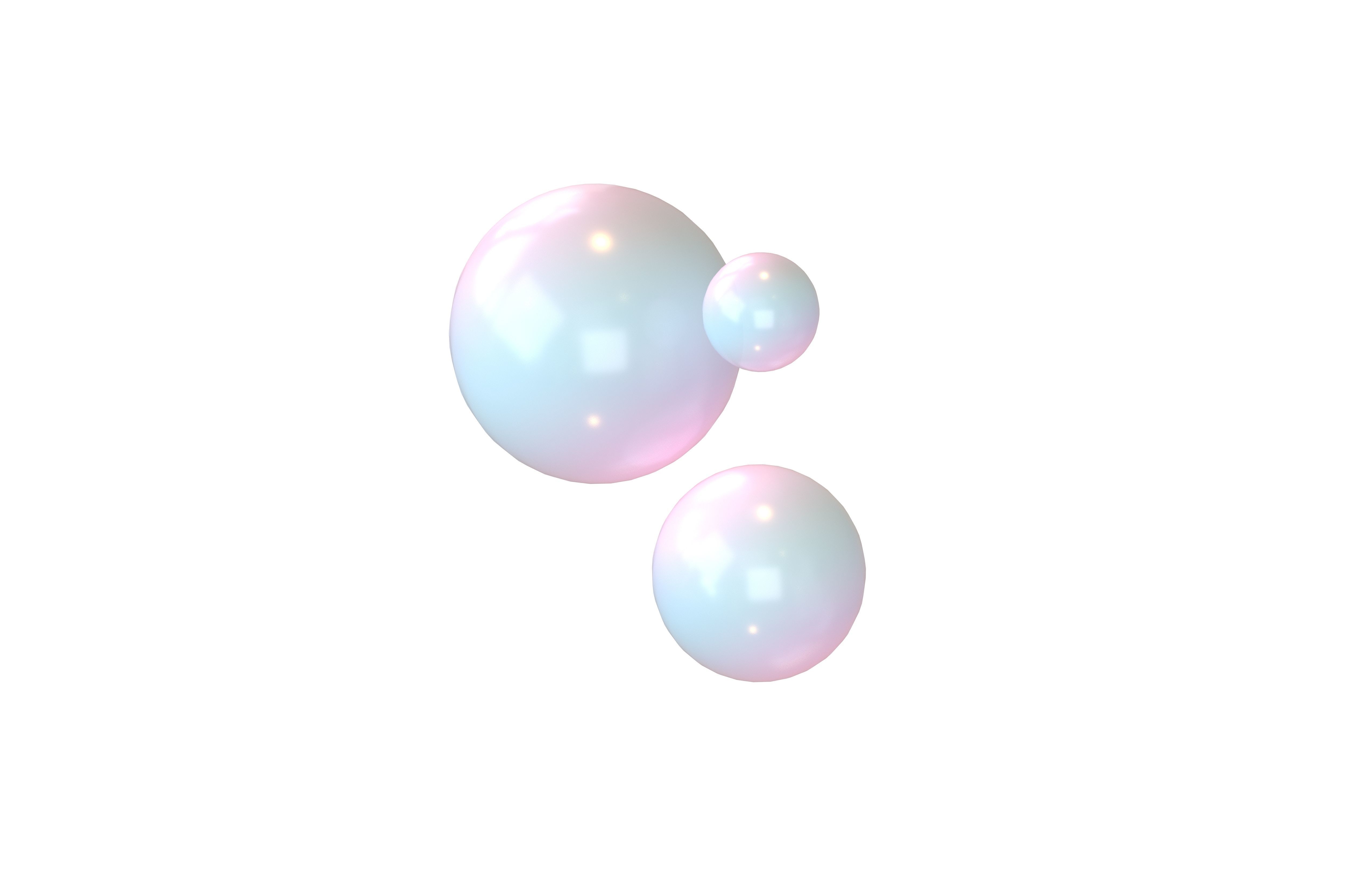 3D model Bubbles Emoji v1 001 VR / AR / low-poly | CGTrader