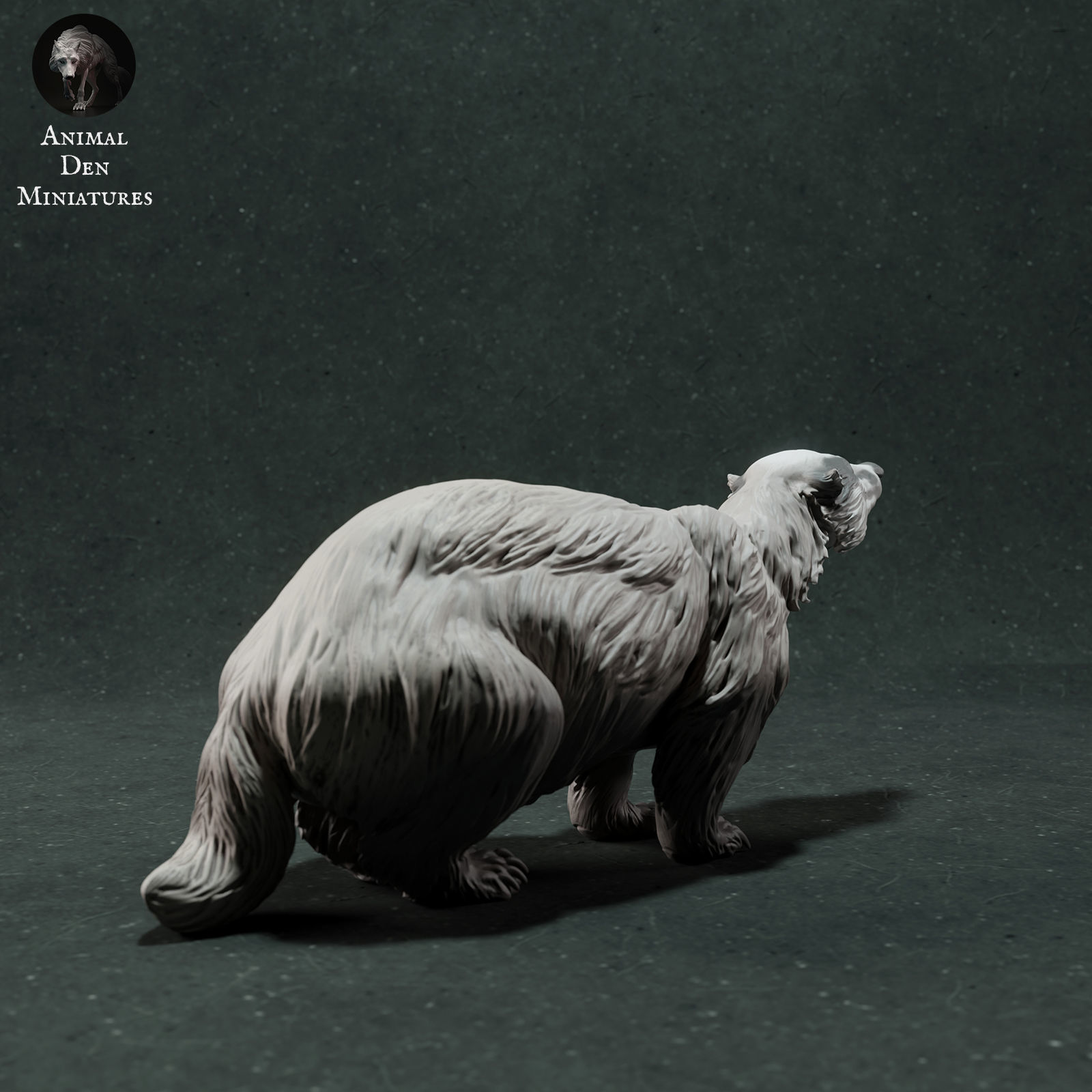 European Badger 3D model 3D printable | CGTrader
