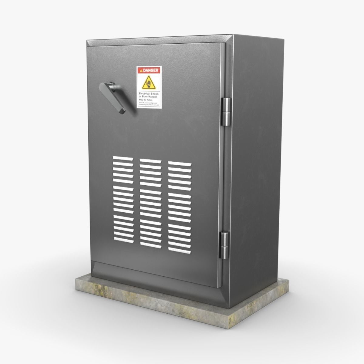 3D model Electrical Box 04 VR / AR / low-poly | CGTrader