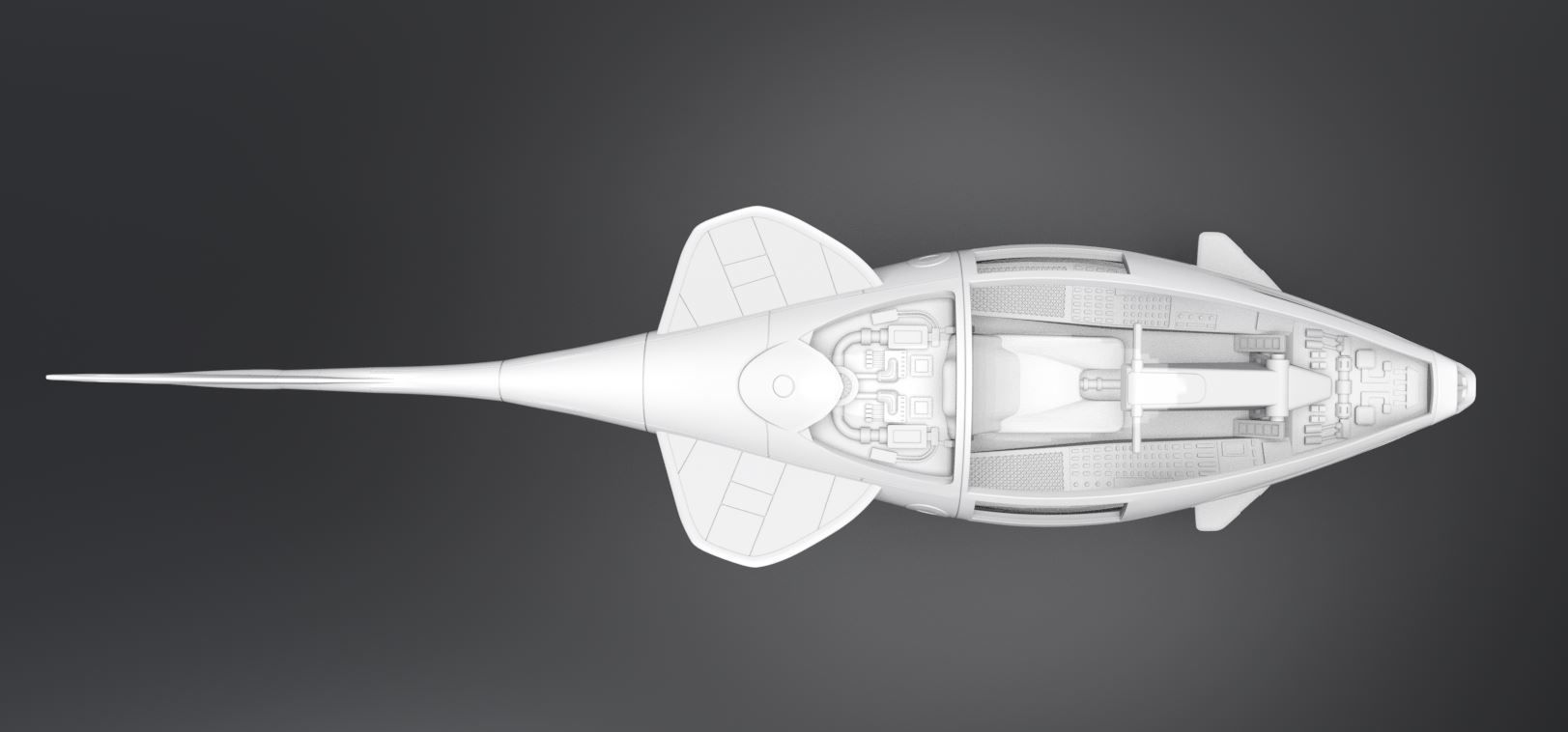 Seaquest Stinger Scale model 3D model 3D printable | CGTrader