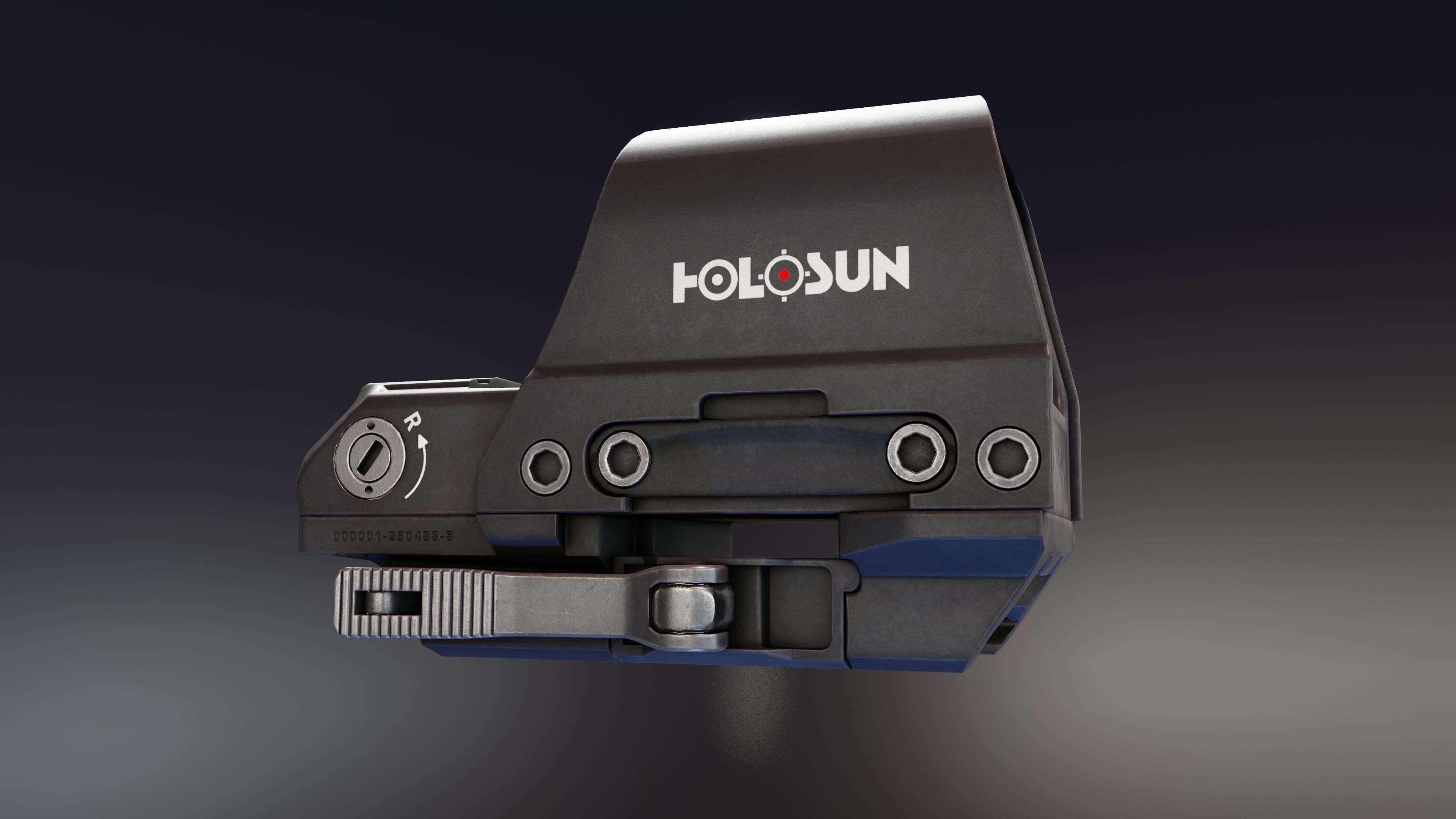 3D model Holosun HS510C Reflex Sight VR / AR / low-poly | CGTrader