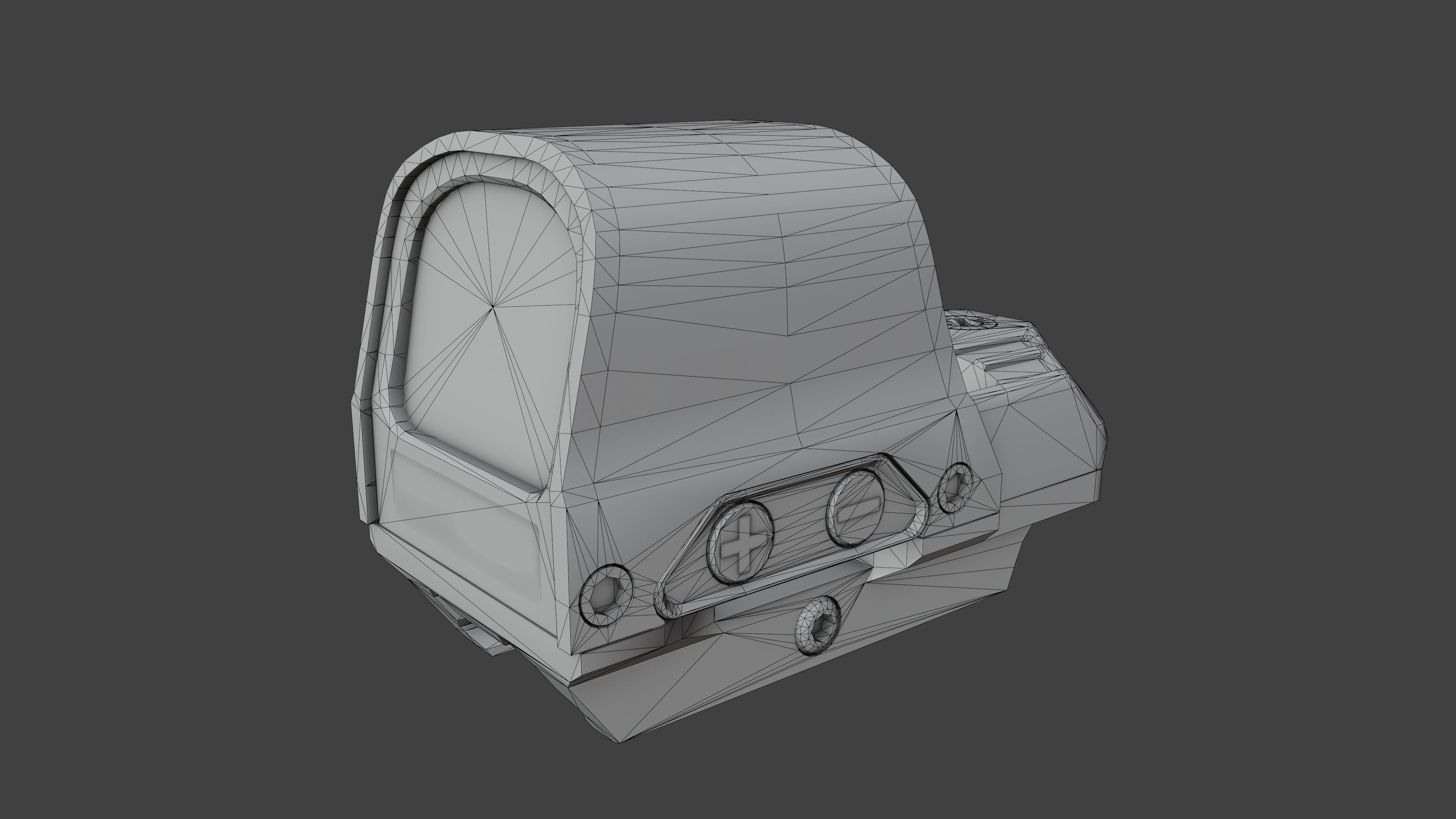 3D model Holosun HS510C Reflex Sight VR / AR / low-poly | CGTrader
