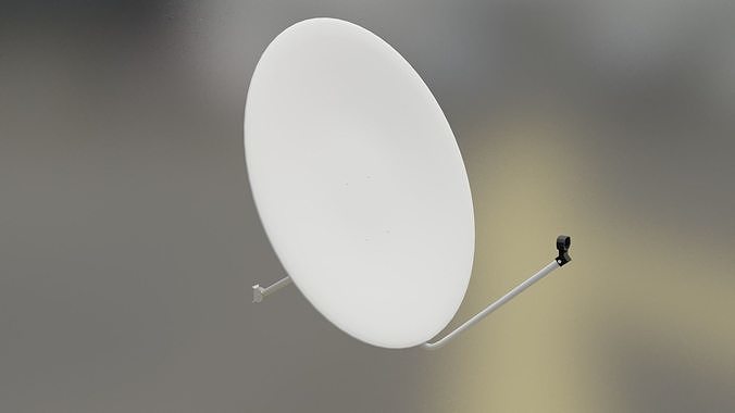 3D model Satellite Dish VR / AR / low-poly | CGTrader
