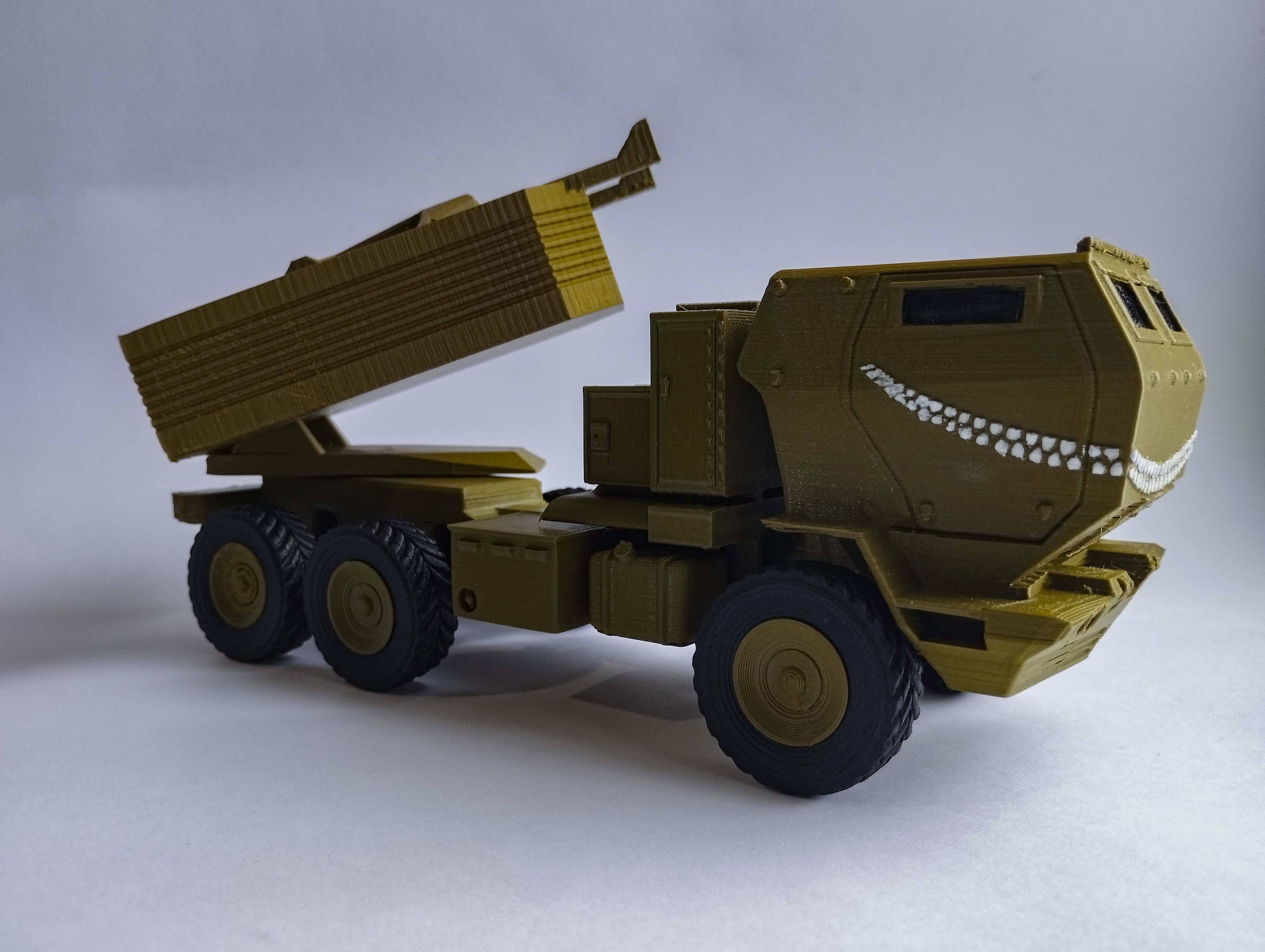 Full 3D printed M142 Himars 3D model 3D printable | CGTrader