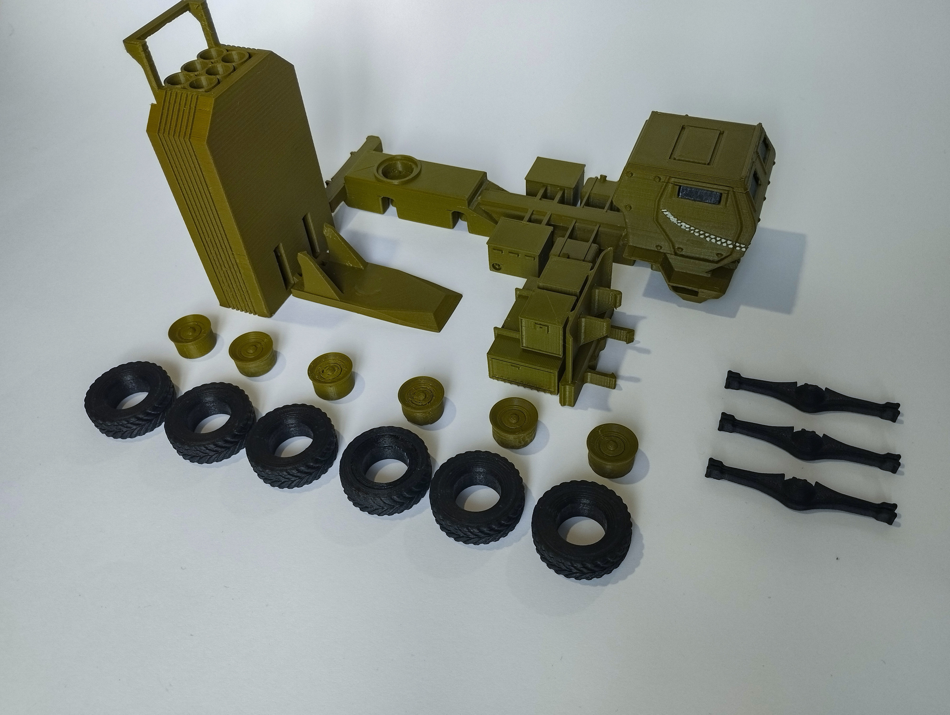 Full 3D printed M142 Himars 3D model 3D printable | CGTrader