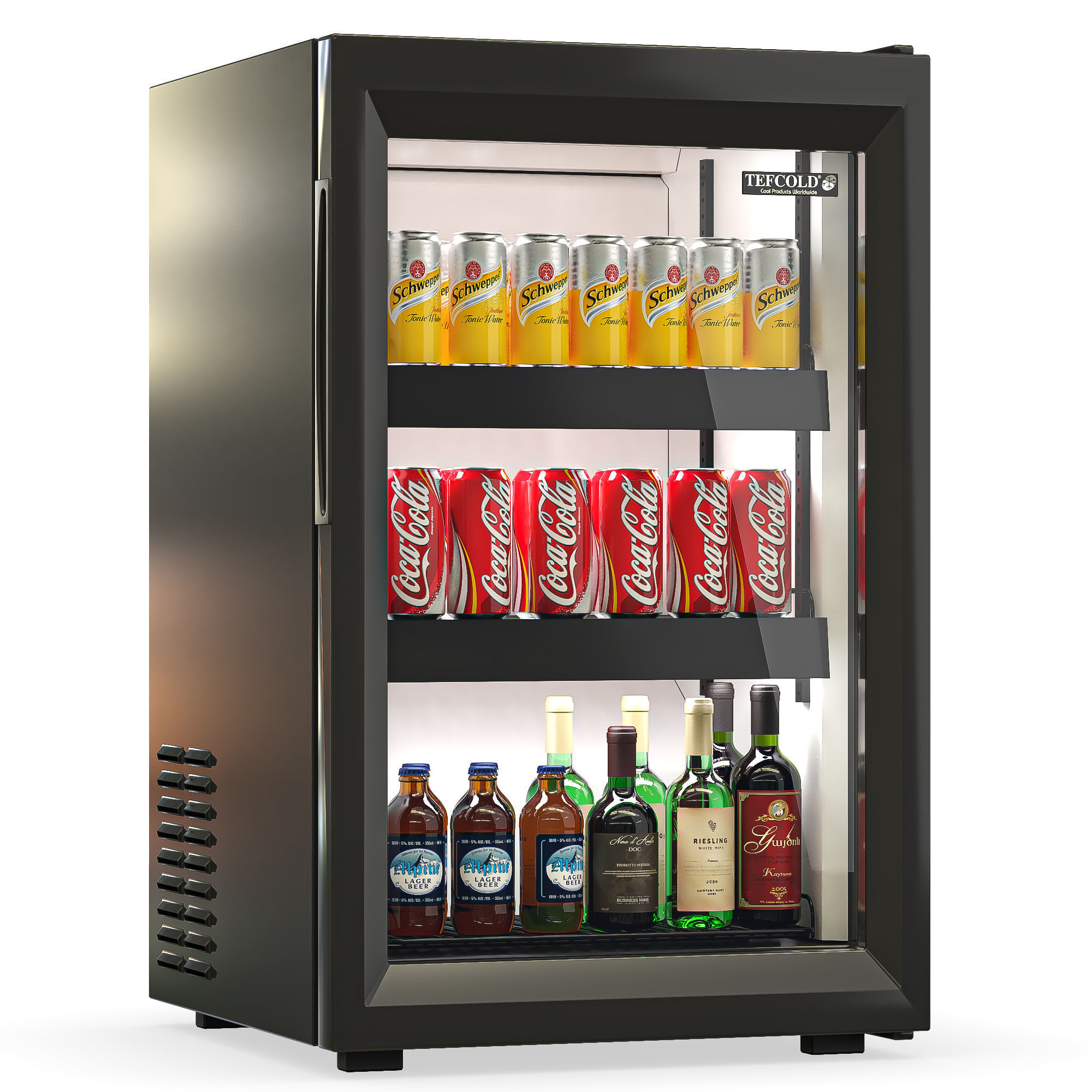 Refrigerator Tefcold 3D model | CGTrader