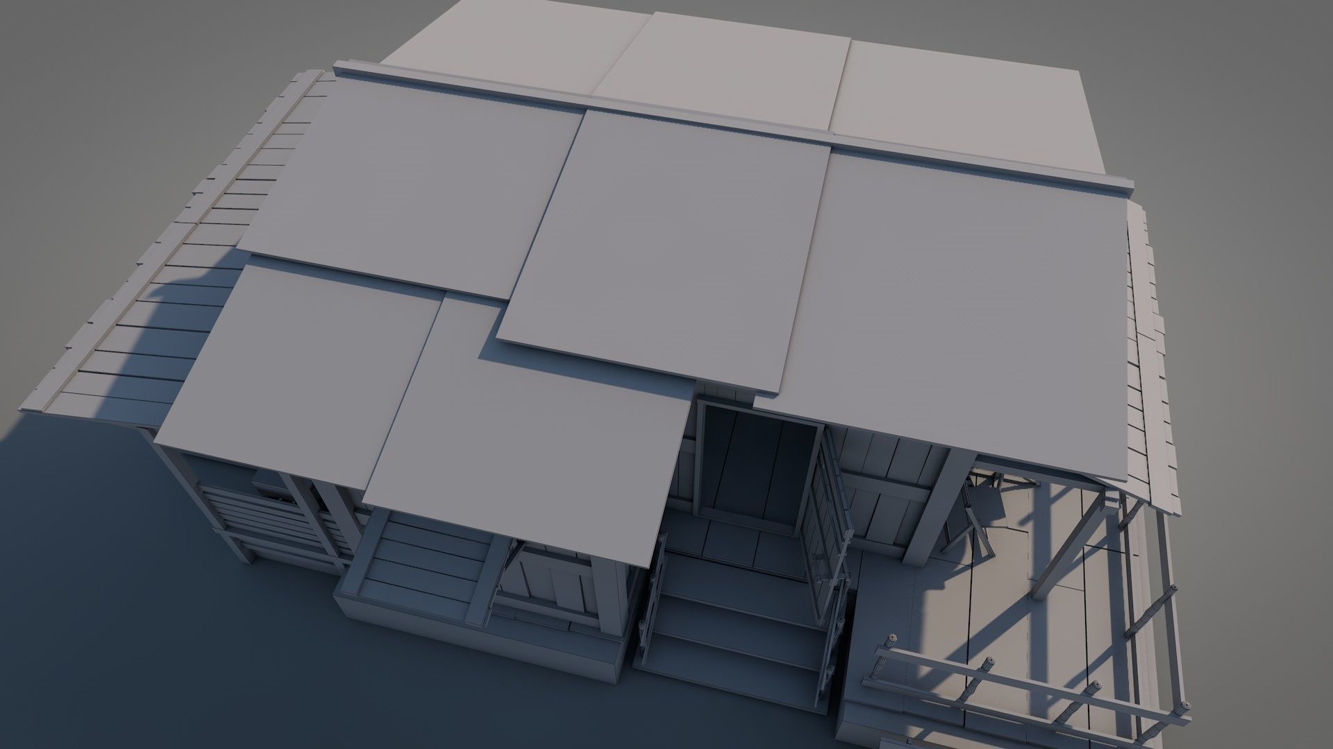 Arizona Desert Shack v1 3D model | CGTrader