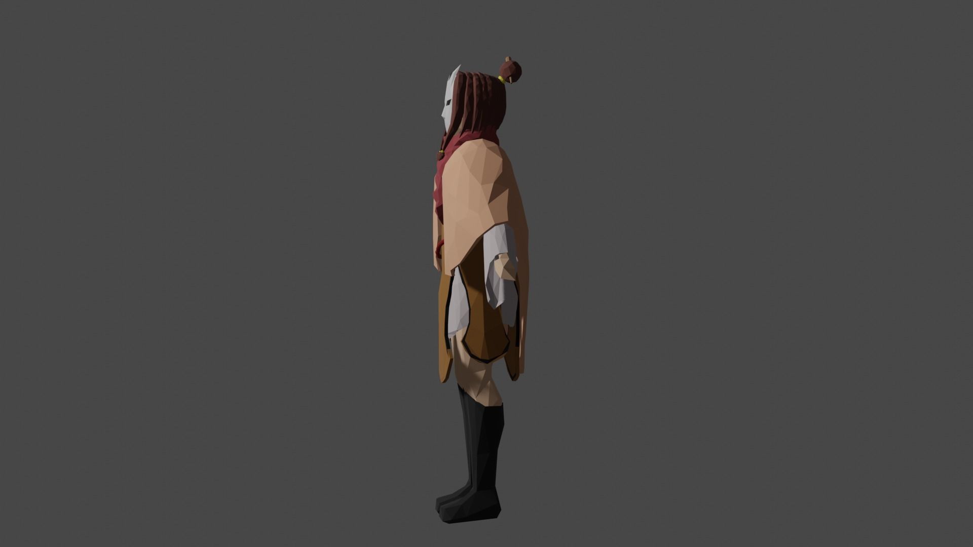 3D model Low Poly Characters Tribe VR / AR / low-poly | CGTrader