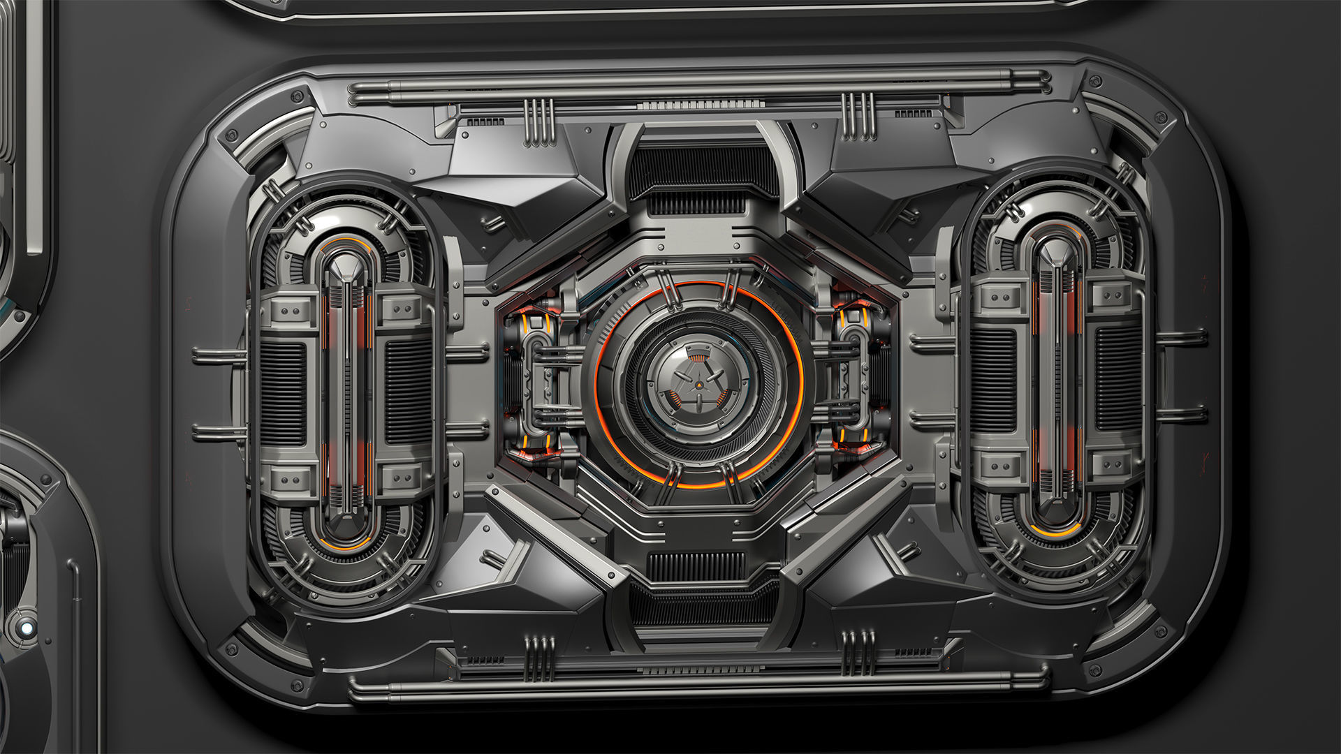 Sci-Fi Kitbash Mega Elements 4 - Full Pack 3D model | CGTrader