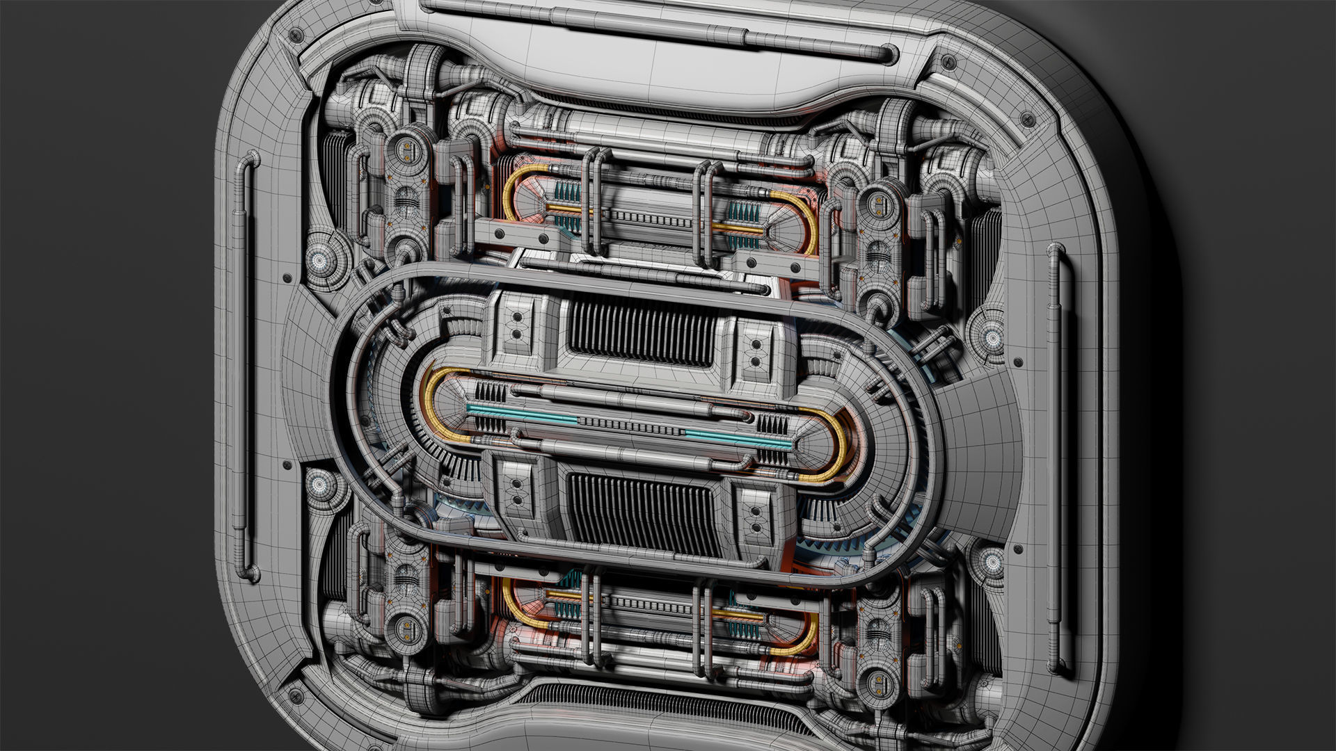 Sci-Fi Kitbash Mega Elements 4 - Full Pack 3D model | CGTrader