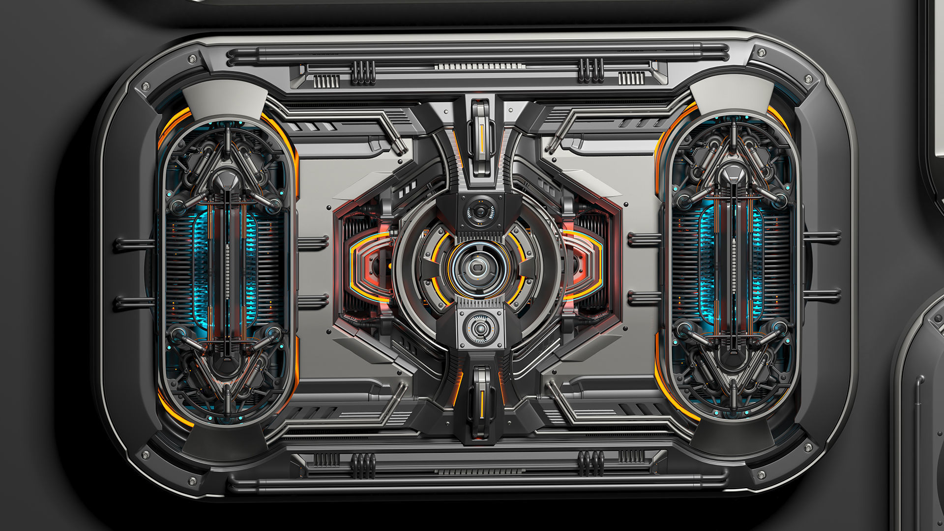 Sci-Fi Kitbash Mega Elements 4 - Full Pack 3D model | CGTrader