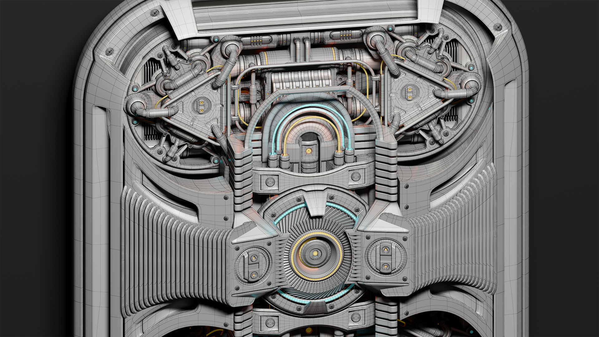 Sci-Fi Kitbash Mega Elements 4 - Full Pack 3D model | CGTrader