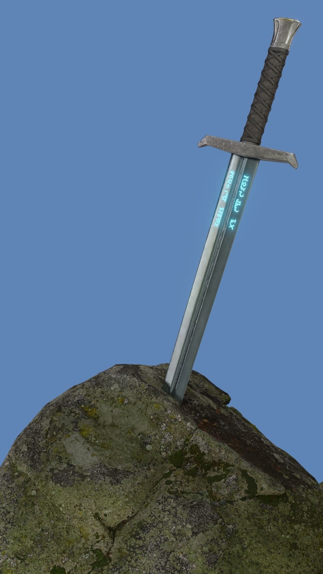 Excalibur Sword from Legend of King Arthur free 3D model | CGTrader