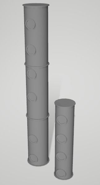 Distilling Column 3D model | CGTrader