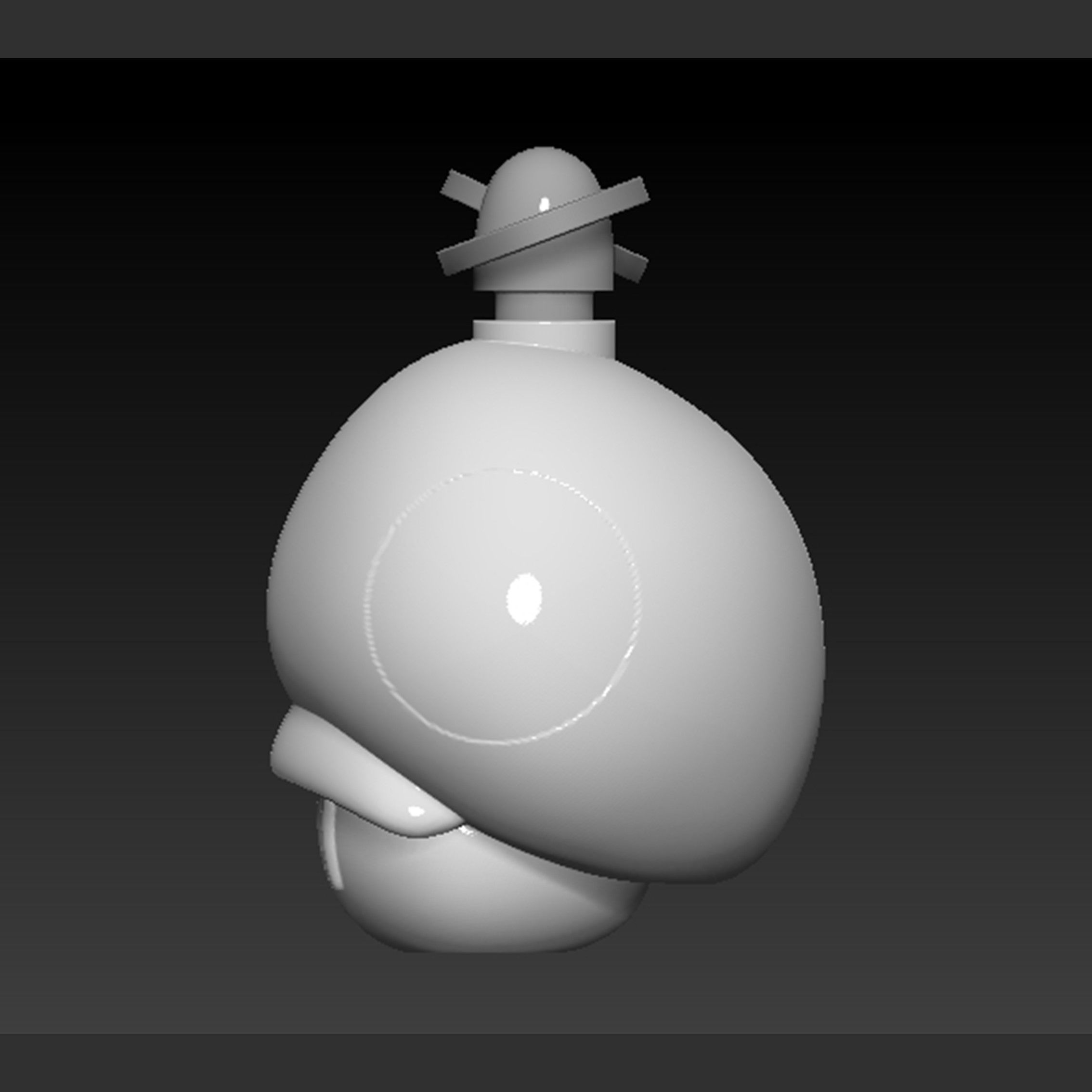 Mario Propeller Mushroom 3D model 3D printable | CGTrader