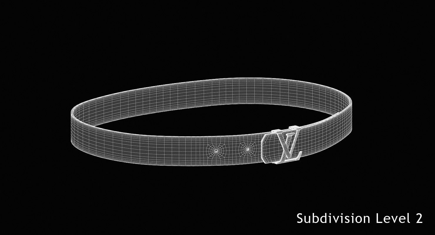 3D model Female Luxury Belt VR / AR / low-poly | CGTrader