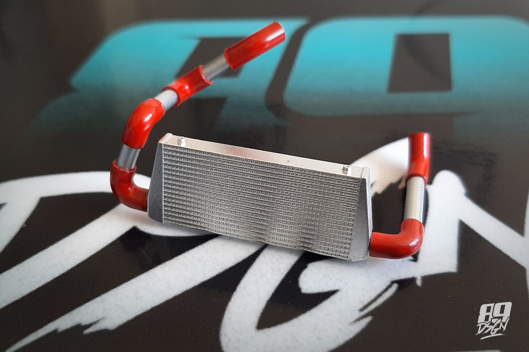 Intercoolers and connections - big set for 1-24 scale modelling 3D ...