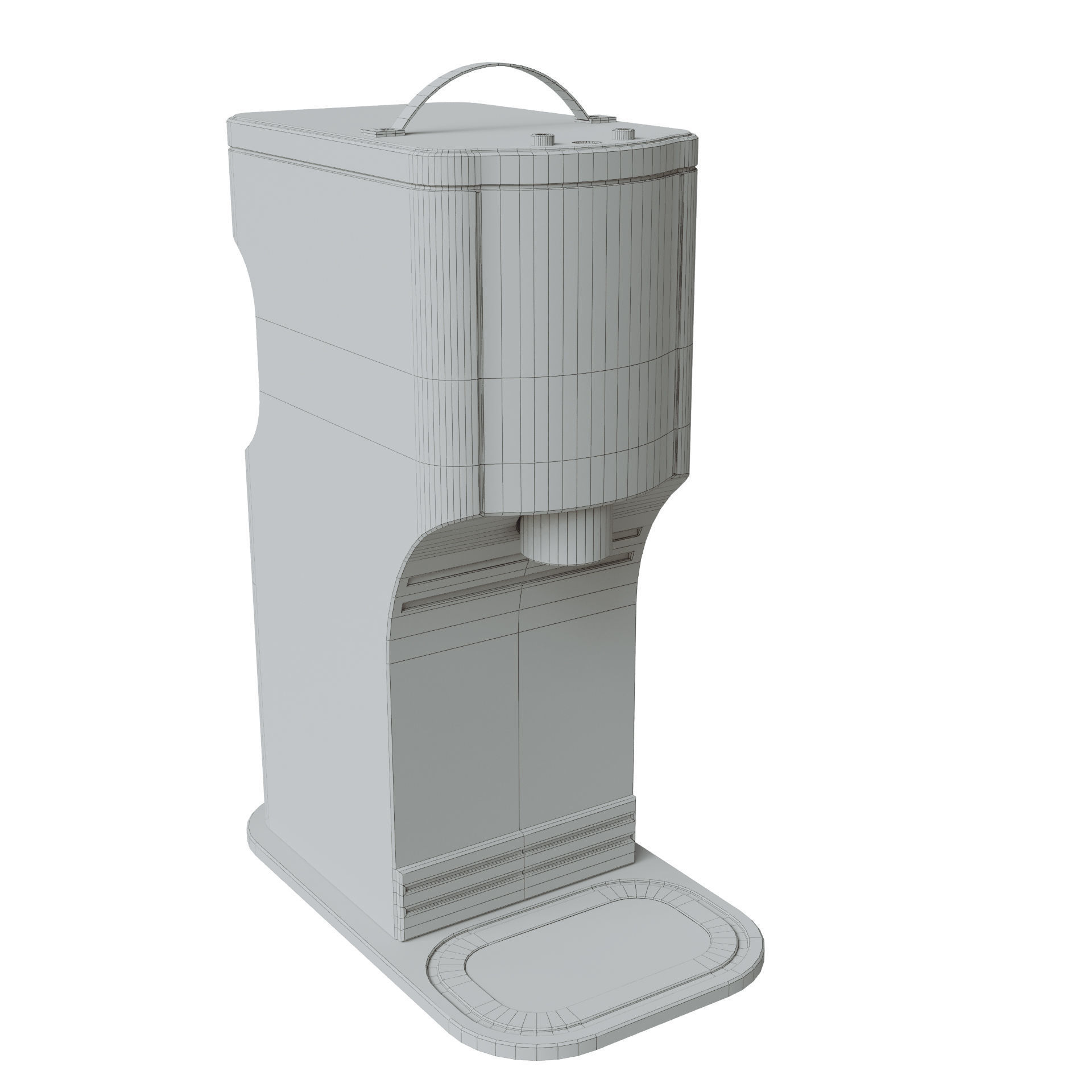 SciFi Coffee Machine free VR / AR / low-poly 3D model | CGTrader