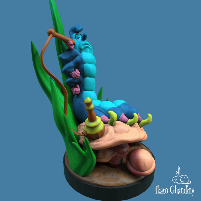 Absolem figurine of sea creature 3D model 3D printable | CGTrader
