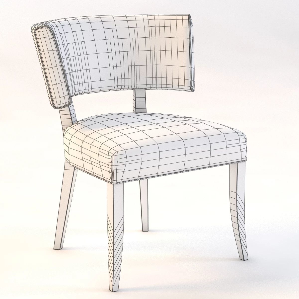 1984 Maxine Dining Chair 3D model | CGTrader