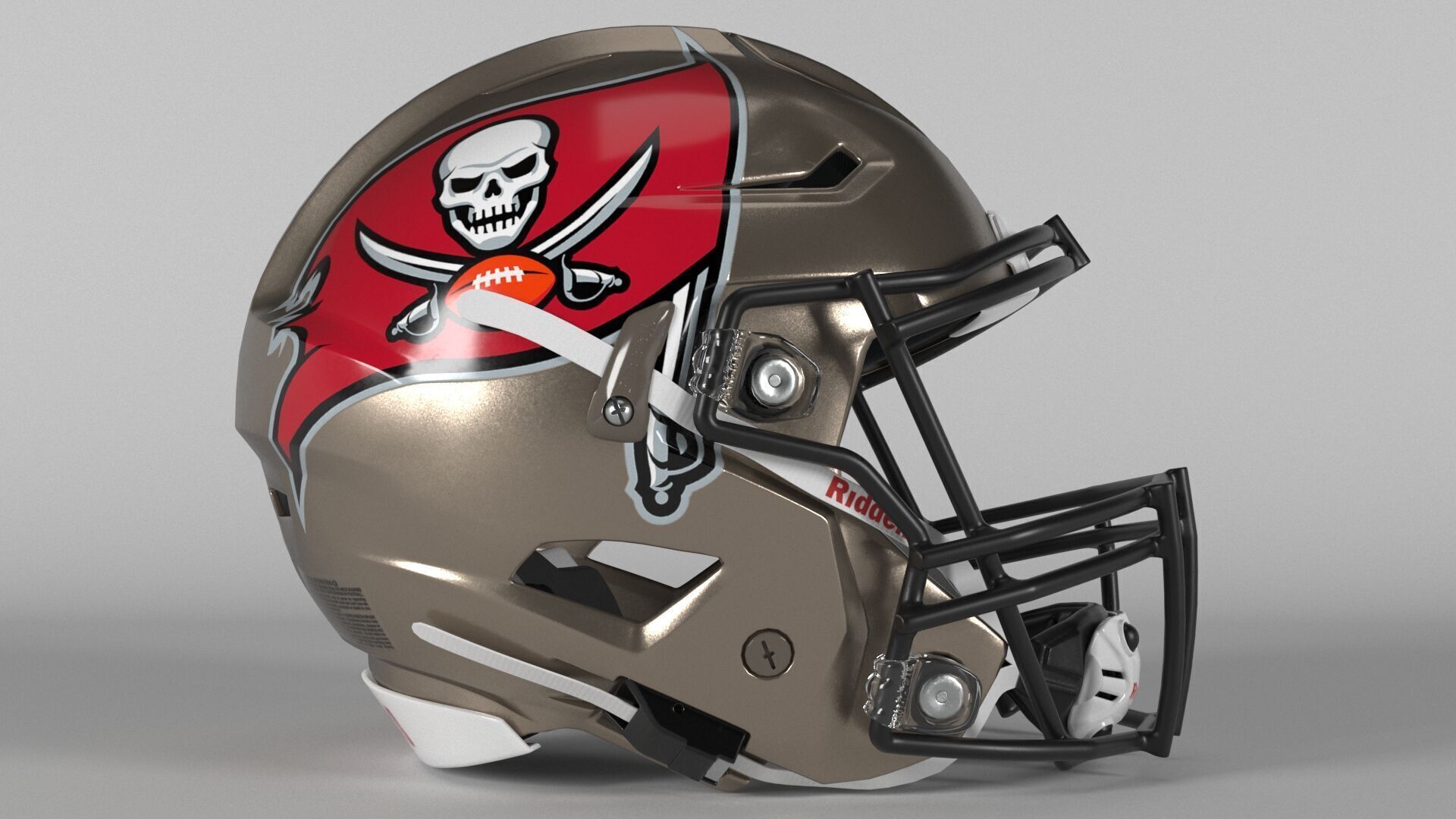 TAMPA BAY BUCCANEERS Helmet Football NFC SOUTH PBR update 2025 3D model ...