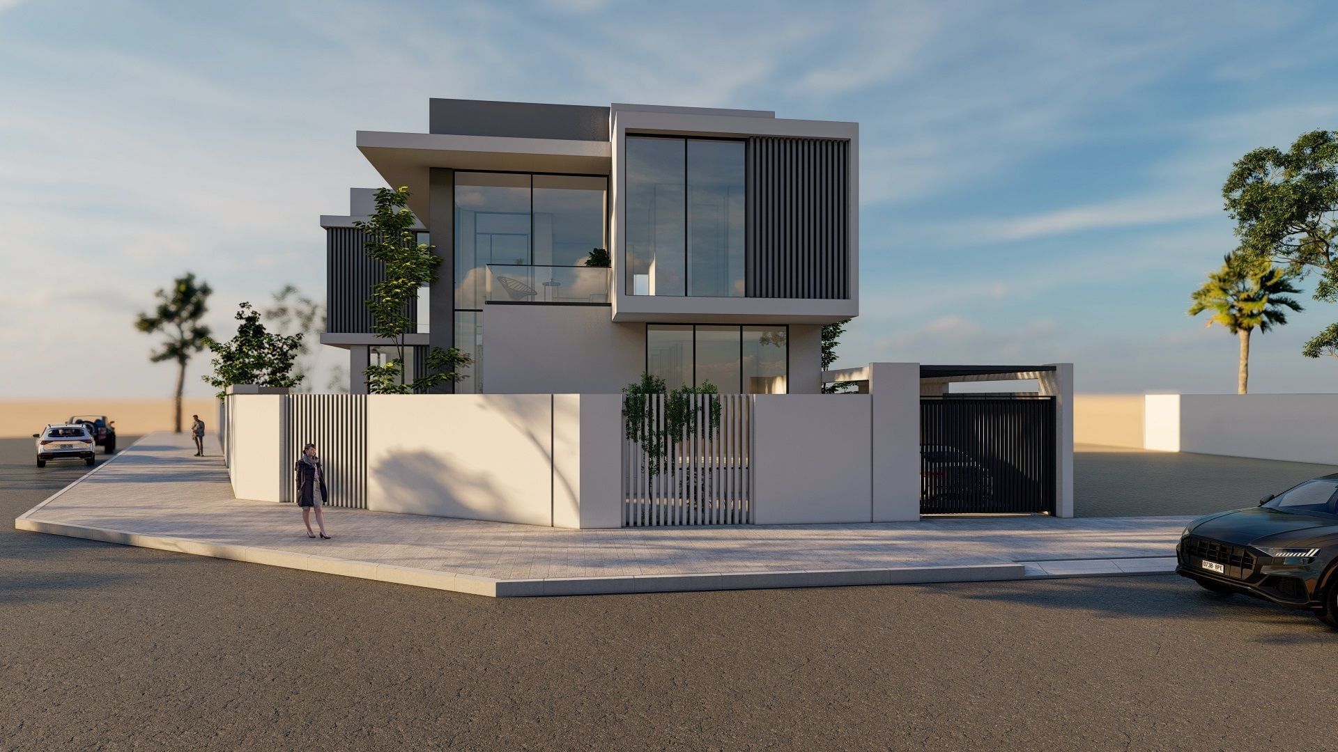 Villa N-SH 1 3D model | CGTrader