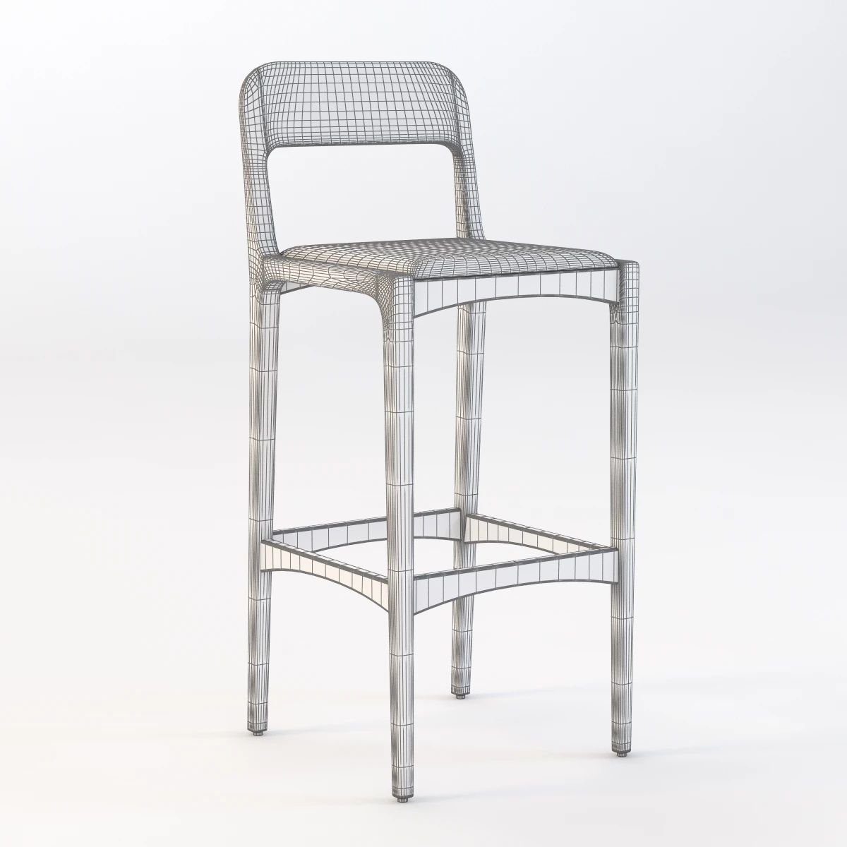 Anita Barstool 3D model | CGTrader