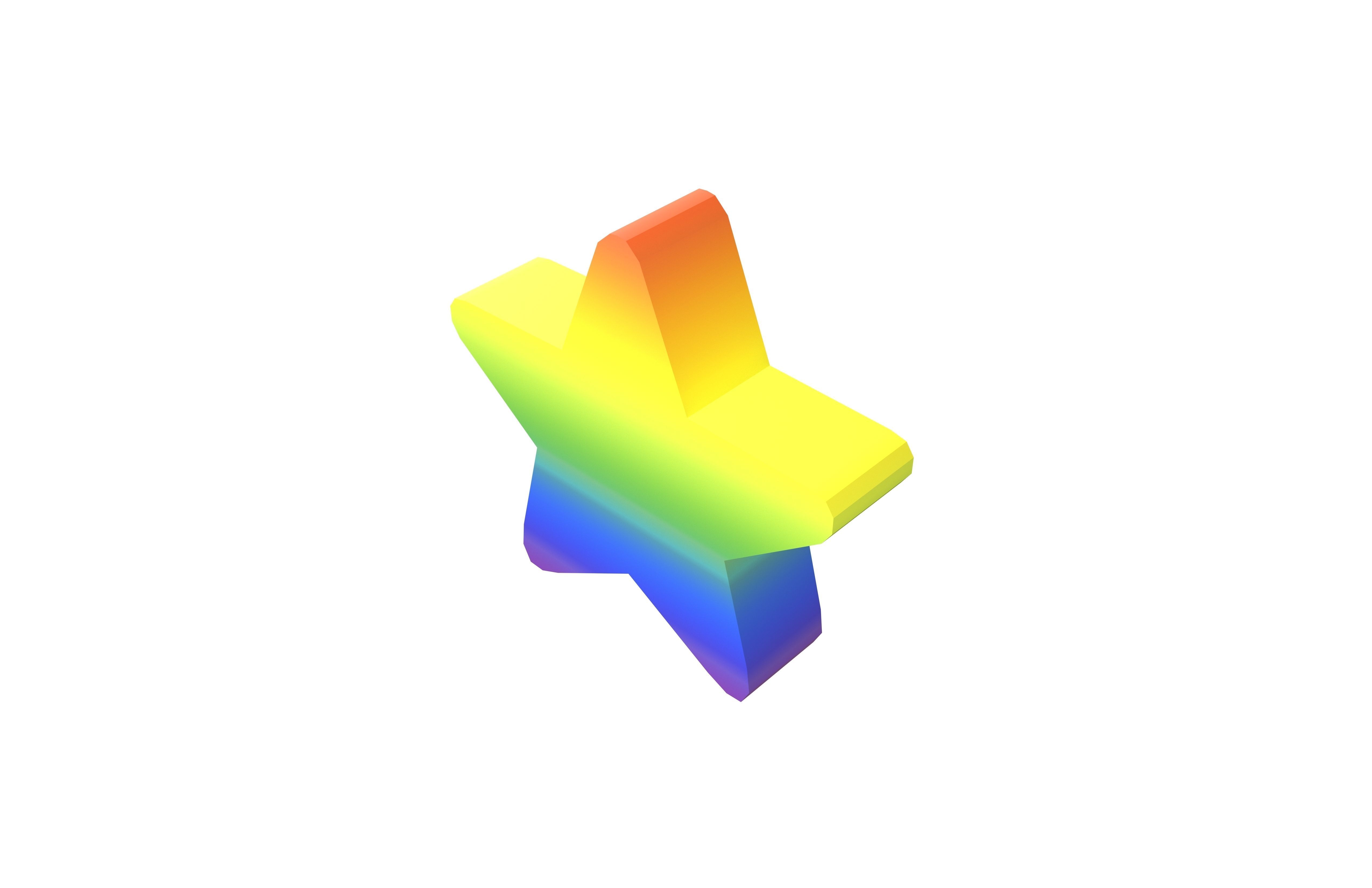 3D model Star Emoji v1 007 VR / AR / low-poly | CGTrader