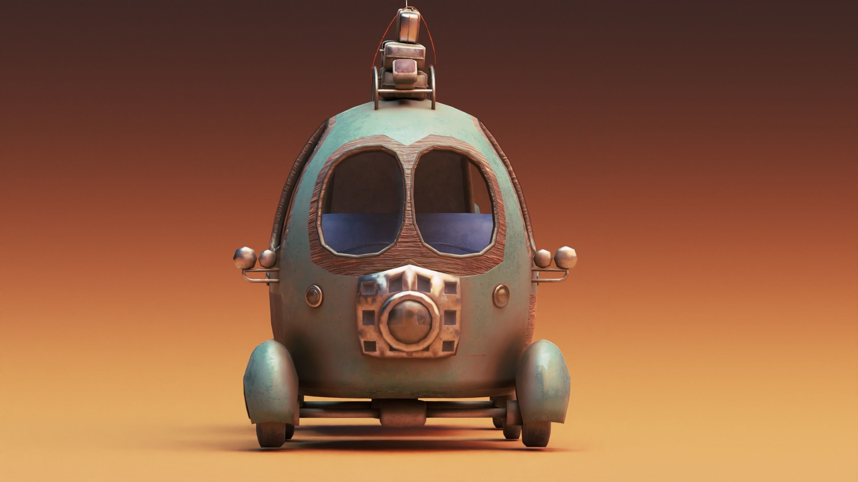 3D model Stylize Car Cartoon VR / AR / low-poly | CGTrader