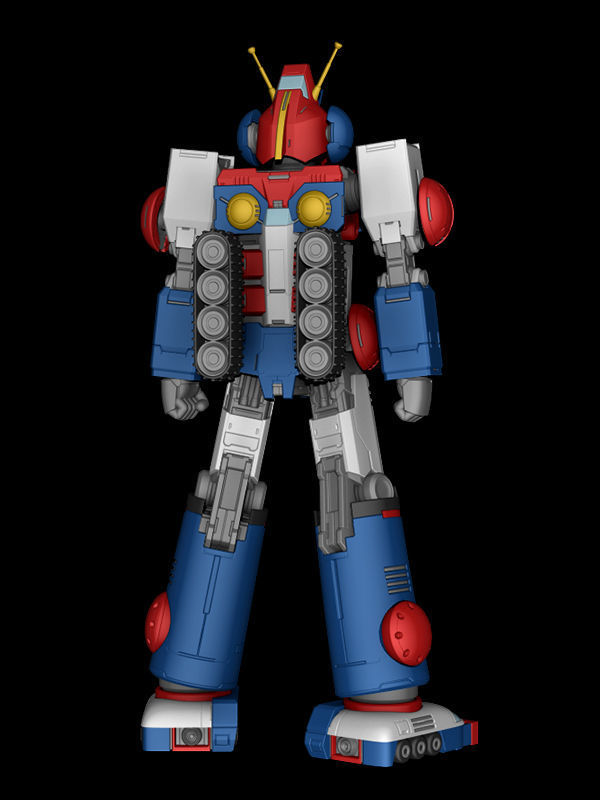 Combattler V gundam robot 3D model 3D printable | CGTrader