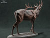 Red Deer Stag Call 3D model 3D printable | CGTrader