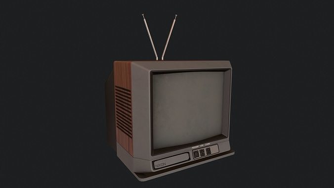 3D model Television retro 3D Model VR / AR / low-poly | CGTrader