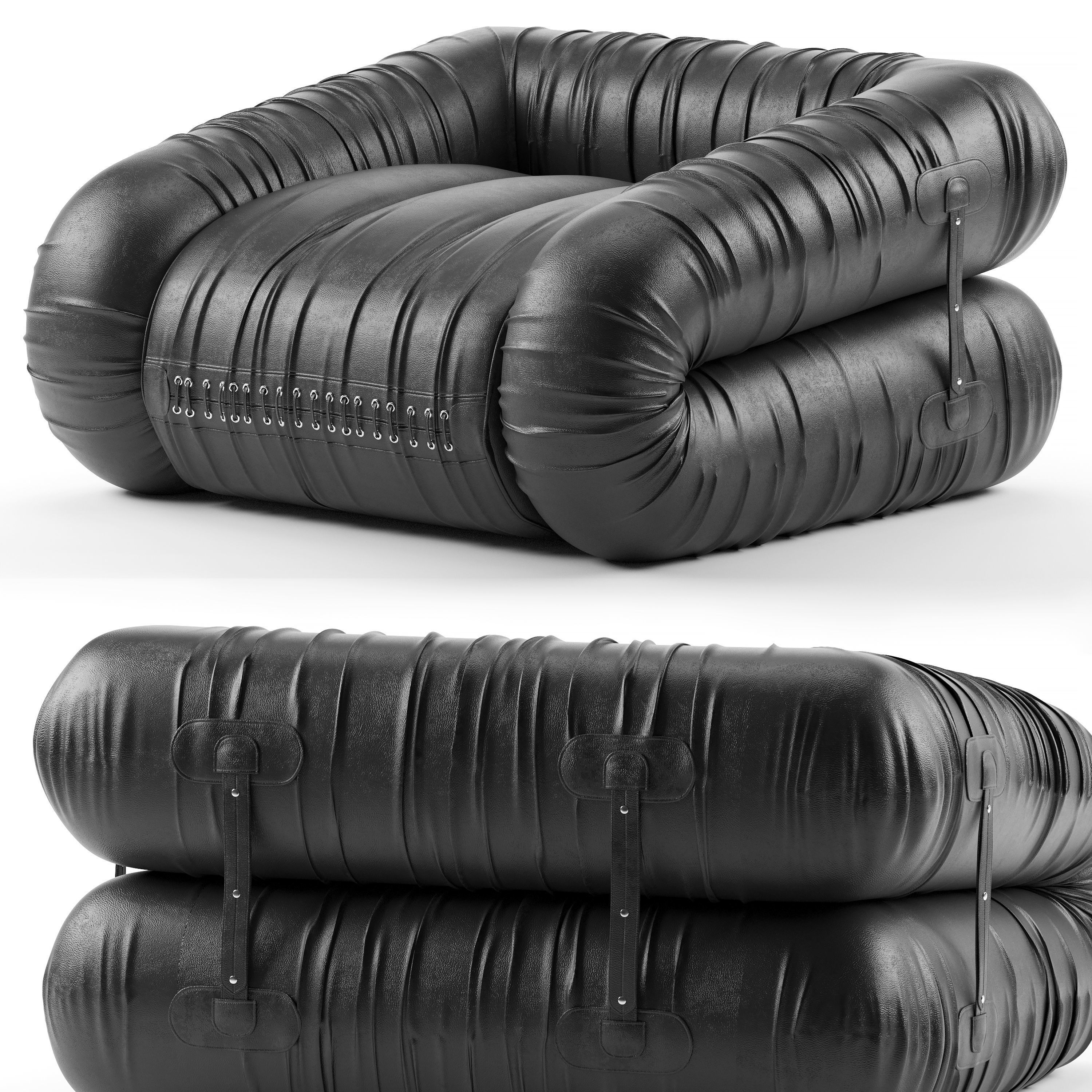 ANFIBIO armchair By Giovannetti 3D model | CGTrader