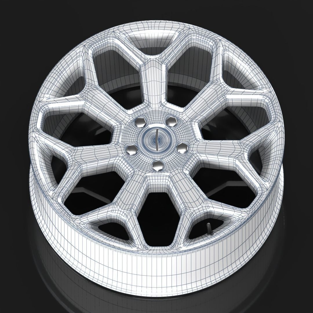 3D model rims chrysler 300 3d model VR / AR / low-poly | CGTrader