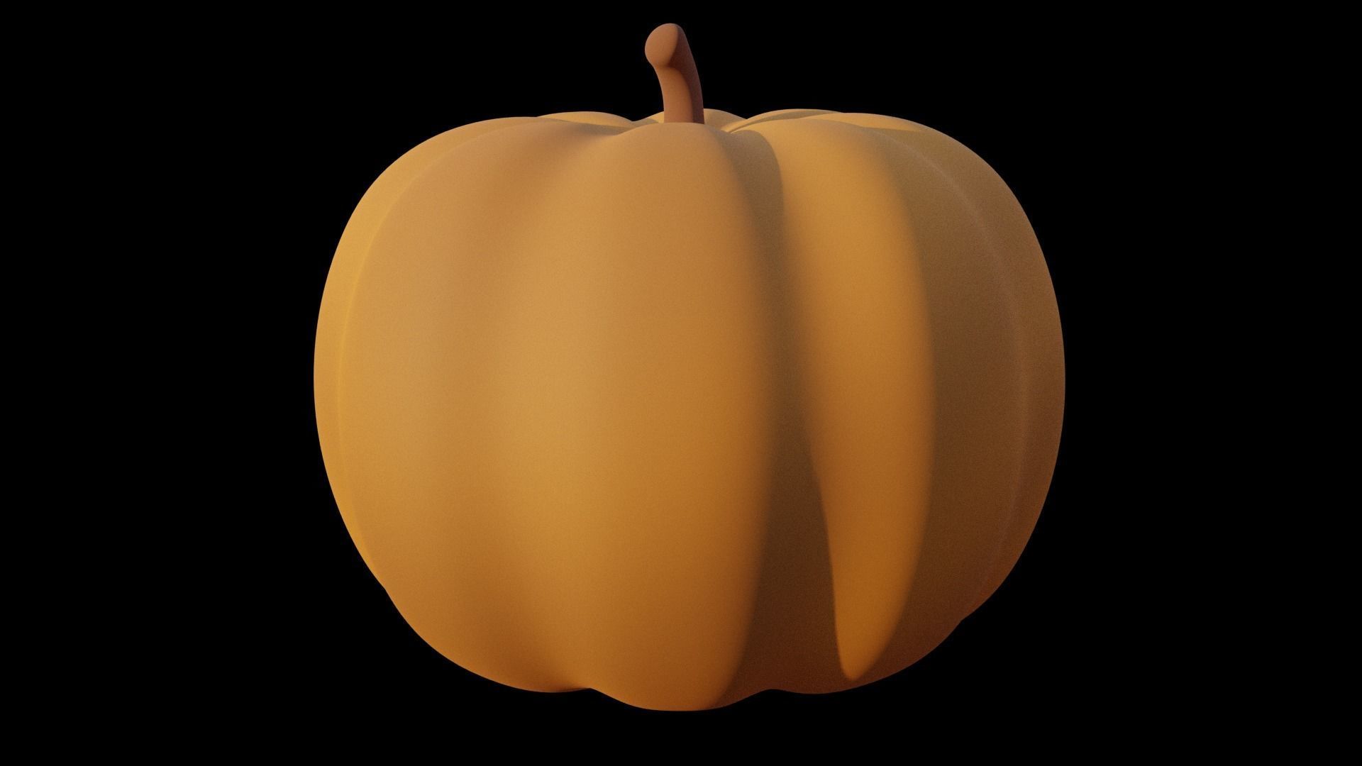 Free Pumpkin model free 3D model | CGTrader