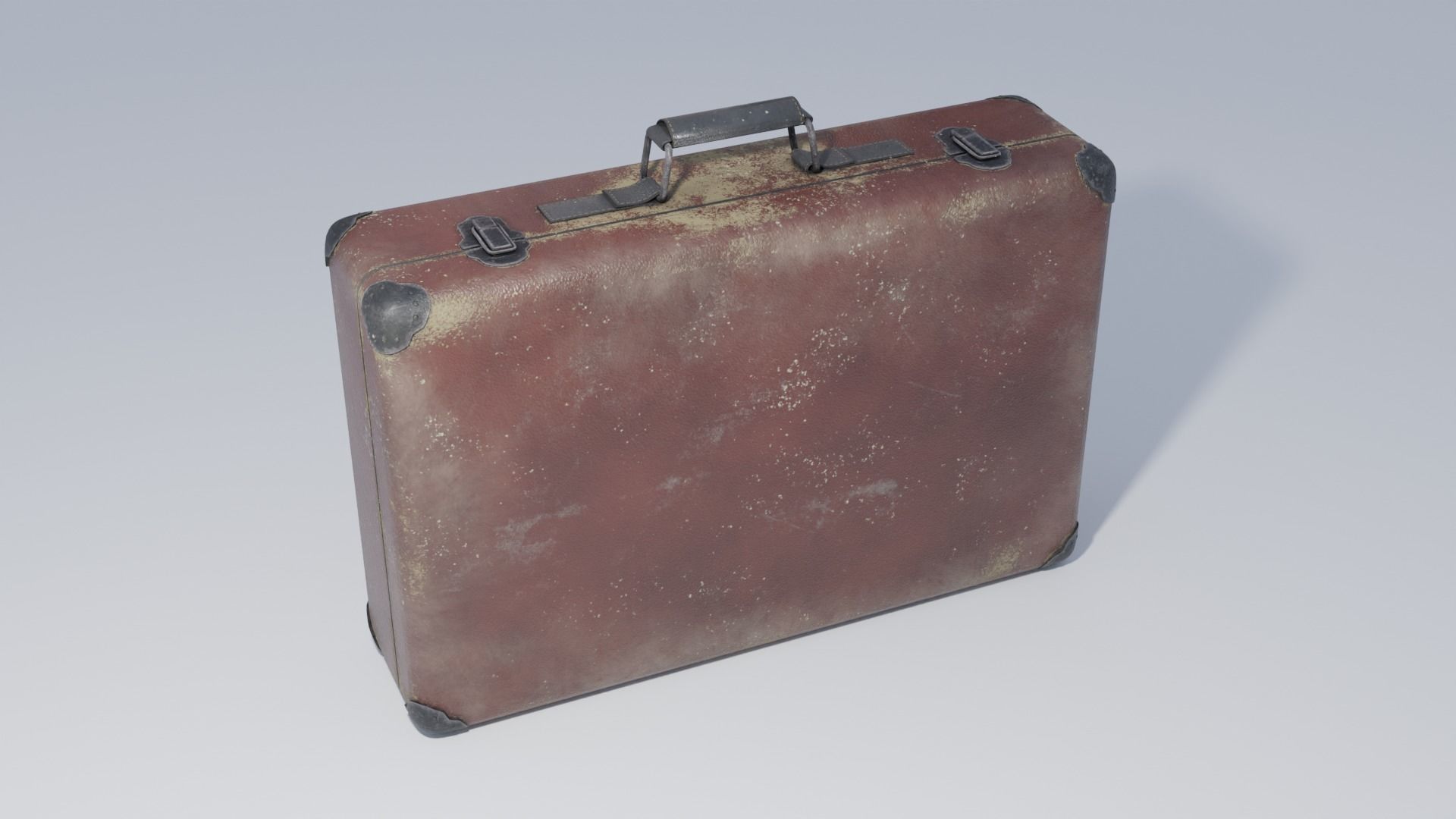 3D model Travel Suitcase with multiple 4K and 2K Textures VR / AR / low ...