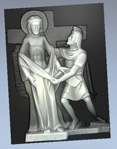 10th Station of the Cross 3D model 3D printable | CGTrader