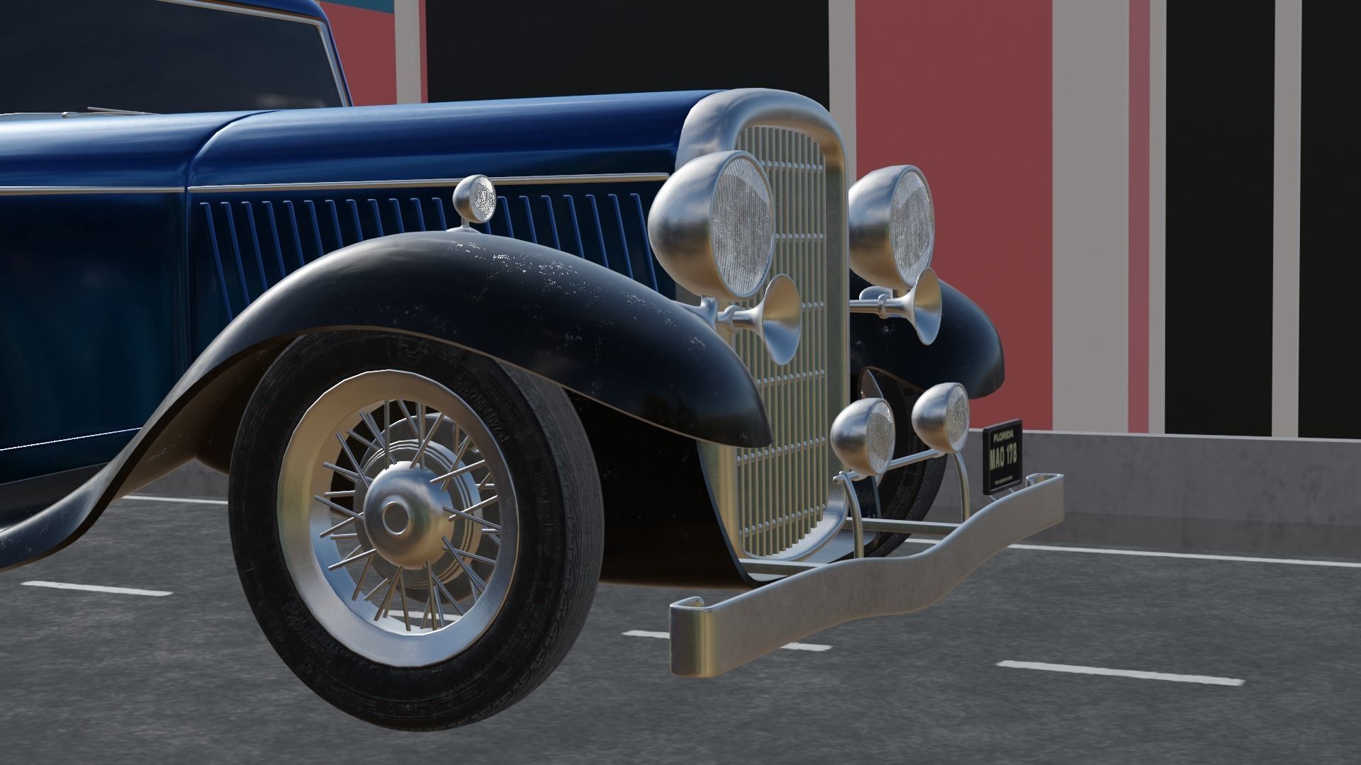 old car 3d model 3D model | CGTrader