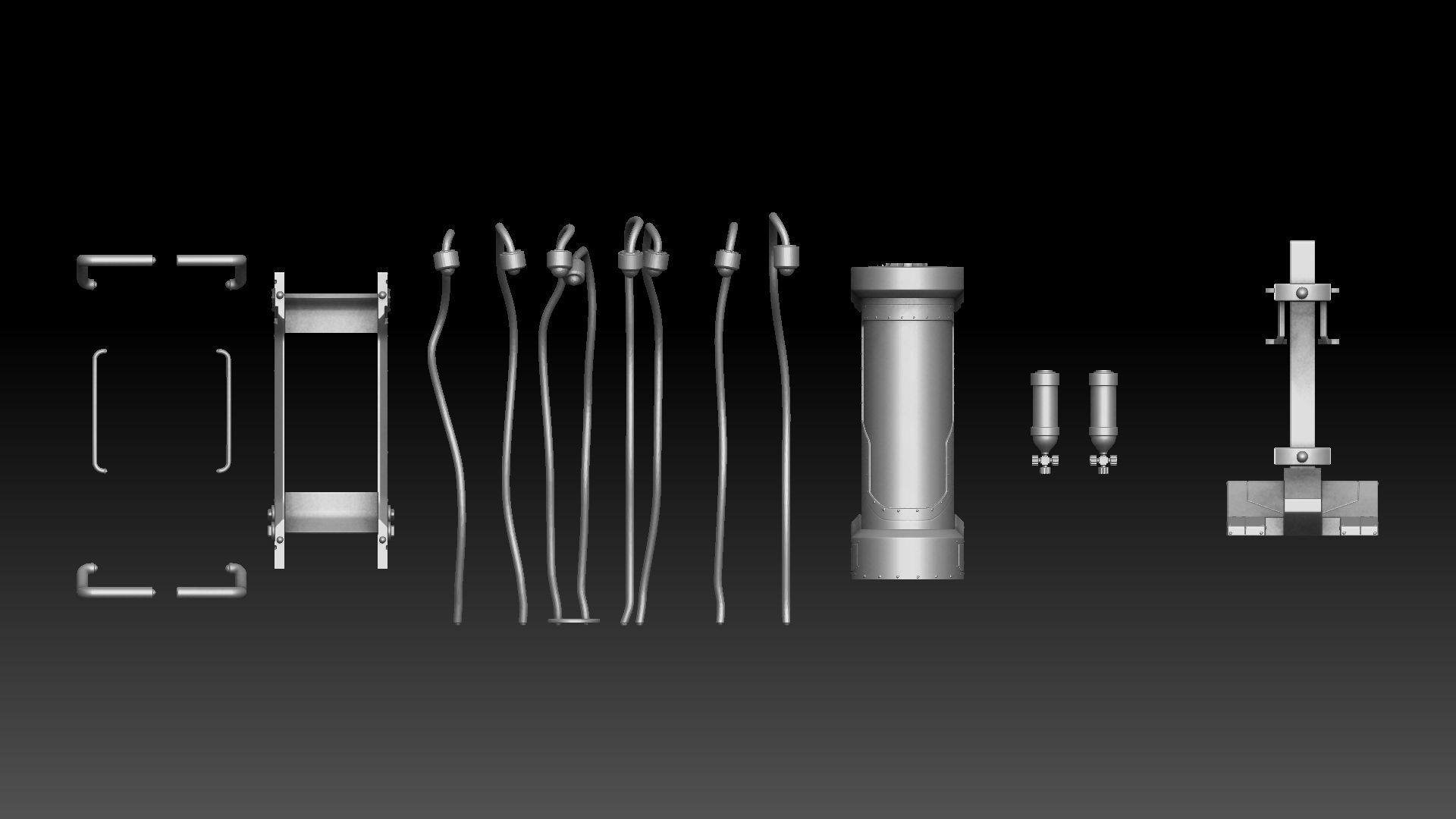 Sci Fi Container Printable 3D model 3D printable | CGTrader