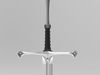 Narsil sword LORD of THE RINGS 3D model 3D printable | CGTrader