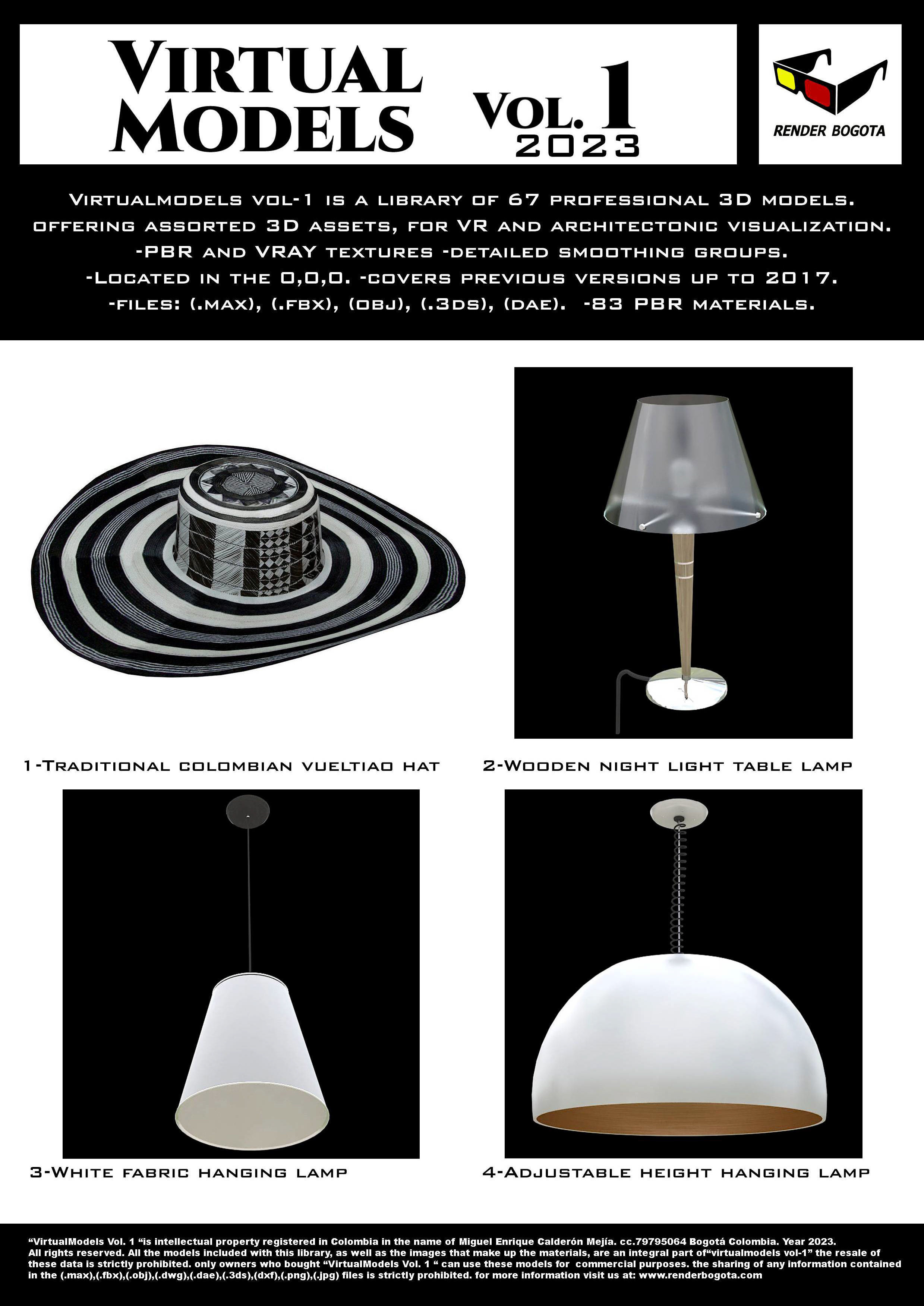 Virtual models vol-1 3D model | CGTrader